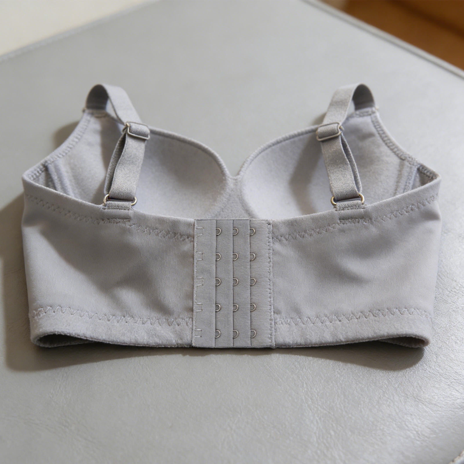 CTIRCHIU 4-Pack Bra Extenders with 3 Rows 5 Hooks, Grey Nylon ...