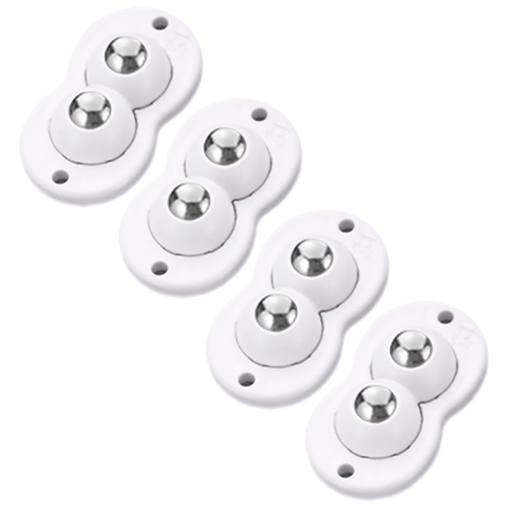 CTIRCHIU Casters Wheel Caster Wheel ABS White 4Pcs - Walmart.com