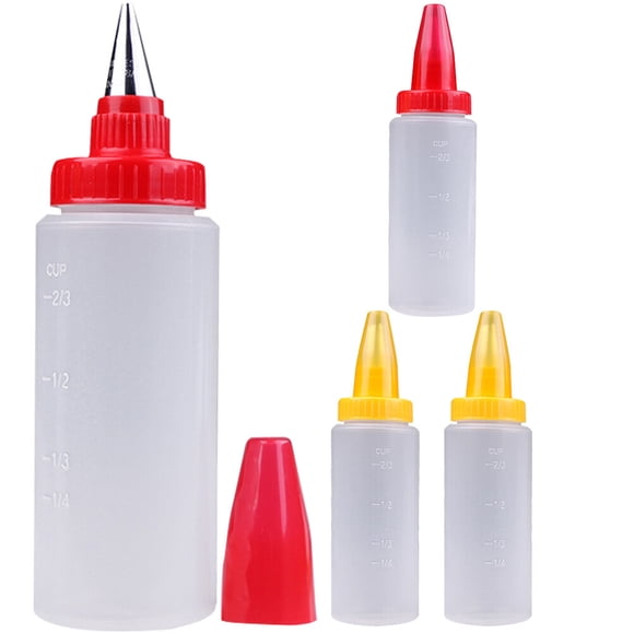 Squeeze Bottles for Icing and Condiments with Easy Shopping Options