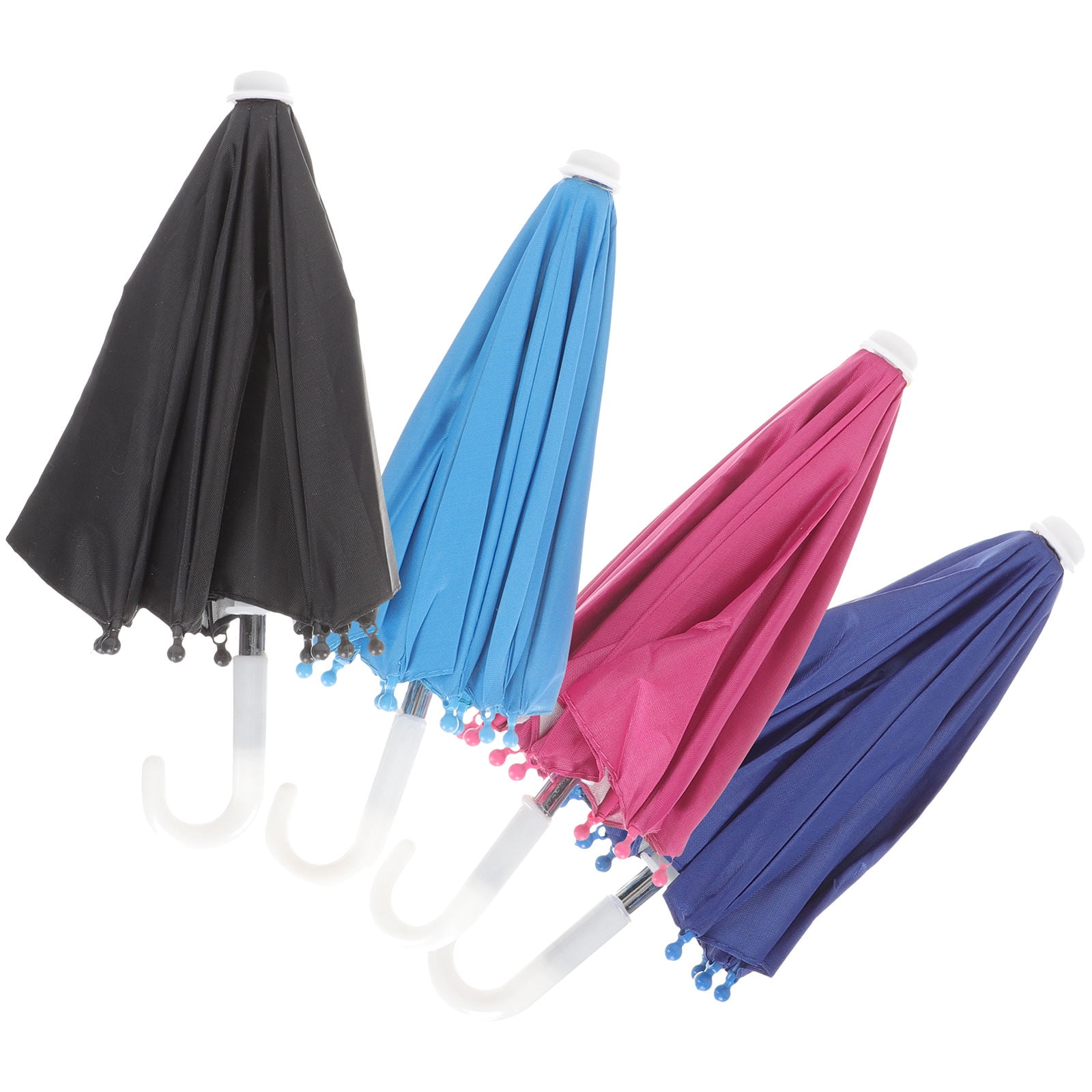 CTIRCHIU 4Pcs Phone Mini Umbrella Round Shape for Outdoor Riding in ...