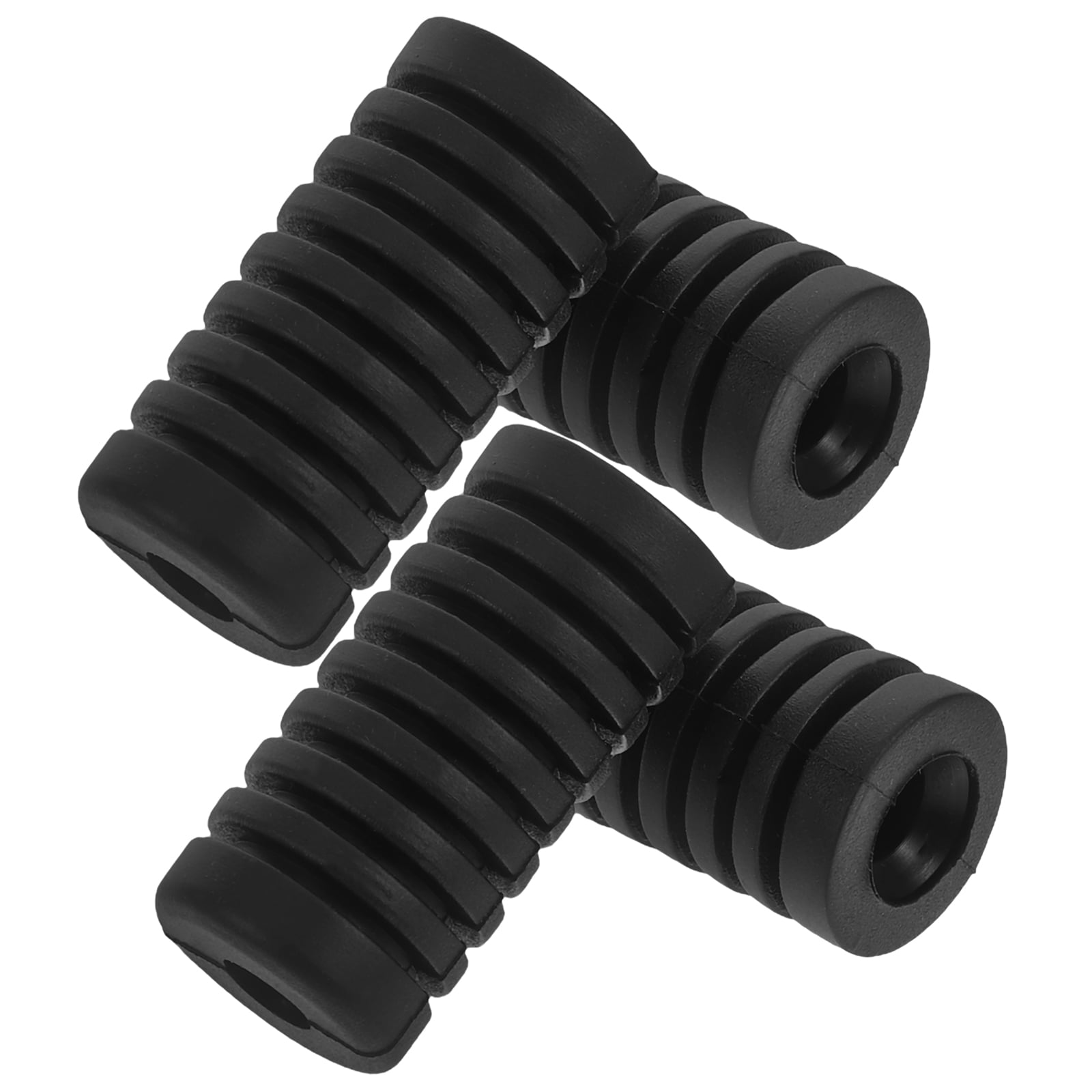 CTIRCHIU 4Pcs Rubber Motorcycle Gear Shift Pads Black Comfortable Grip ...