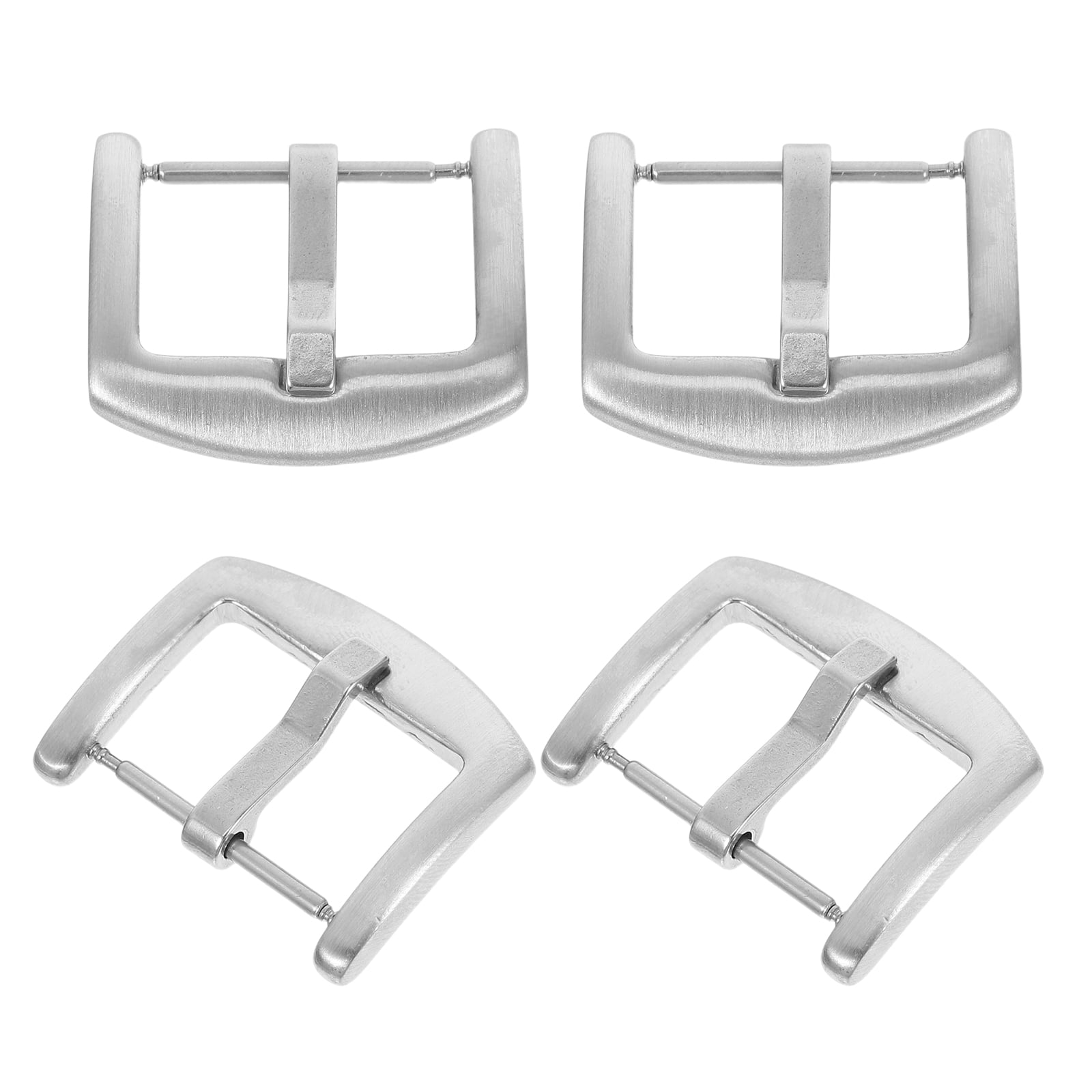 CTIRCHIU 4Pcs Stainless Steel Watch Band Buckles Replacement Set with ...