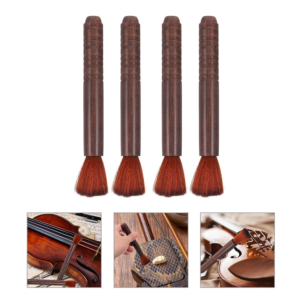CTIRCHIU 4-Piece String Instrument Cleaning Brushes Set for Erhu and ...
