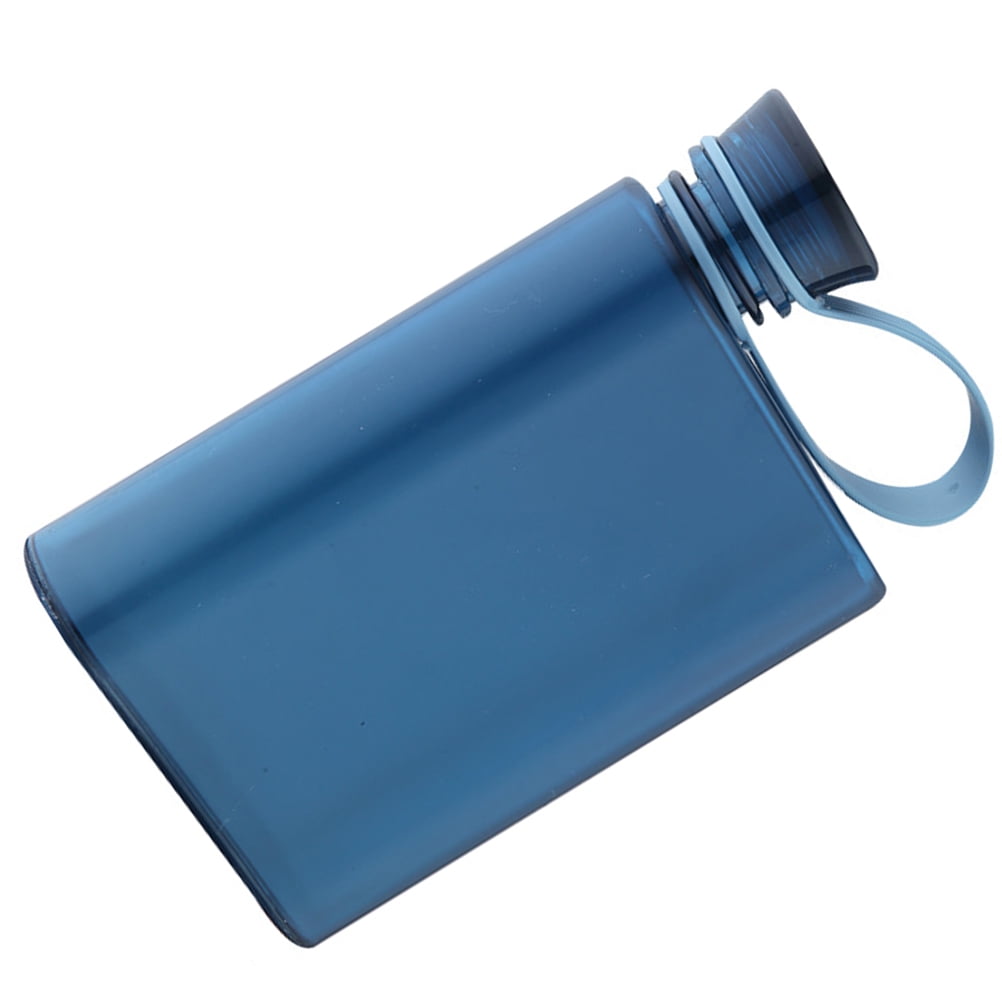 CTIRCHIU 4-Piece Flat Water Bottle Set Portable Travel Flask Multi ...