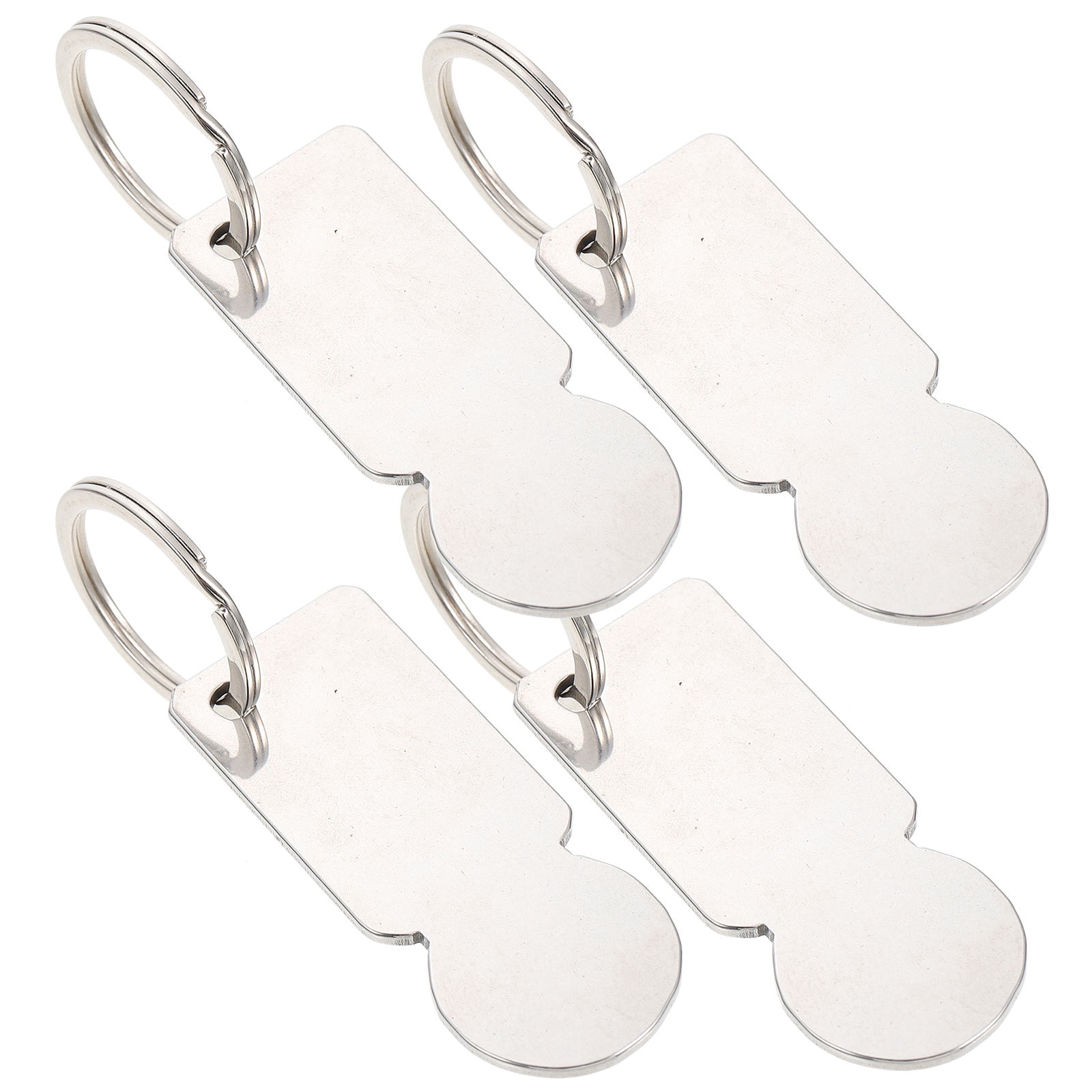 CTIRCHIU 4Set Trolley Tokens Keychain for Adults Small Trolley Tokens ...