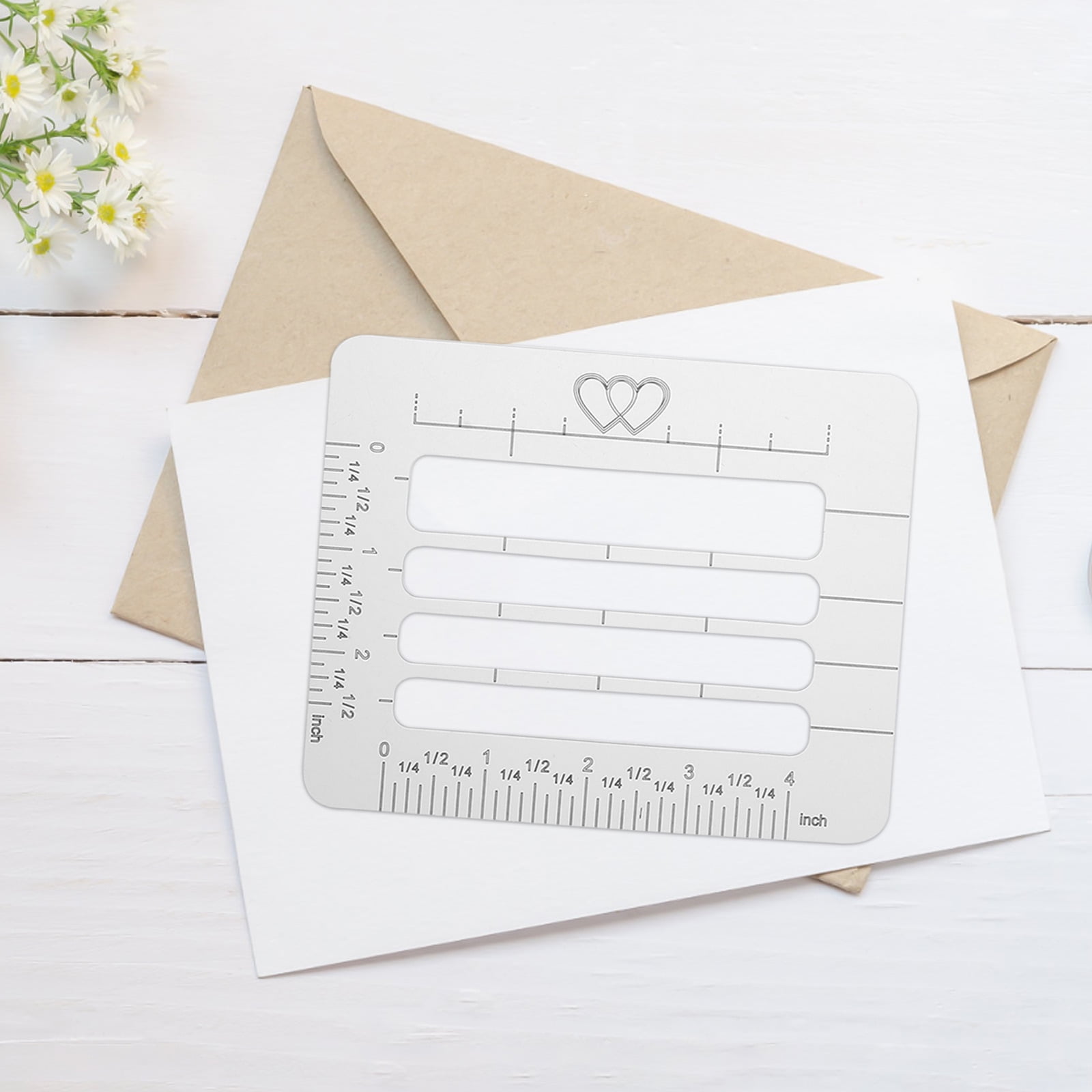 CTIRCHIU 4pcs Envelope Addressing Stencil Transparent Lettering ...