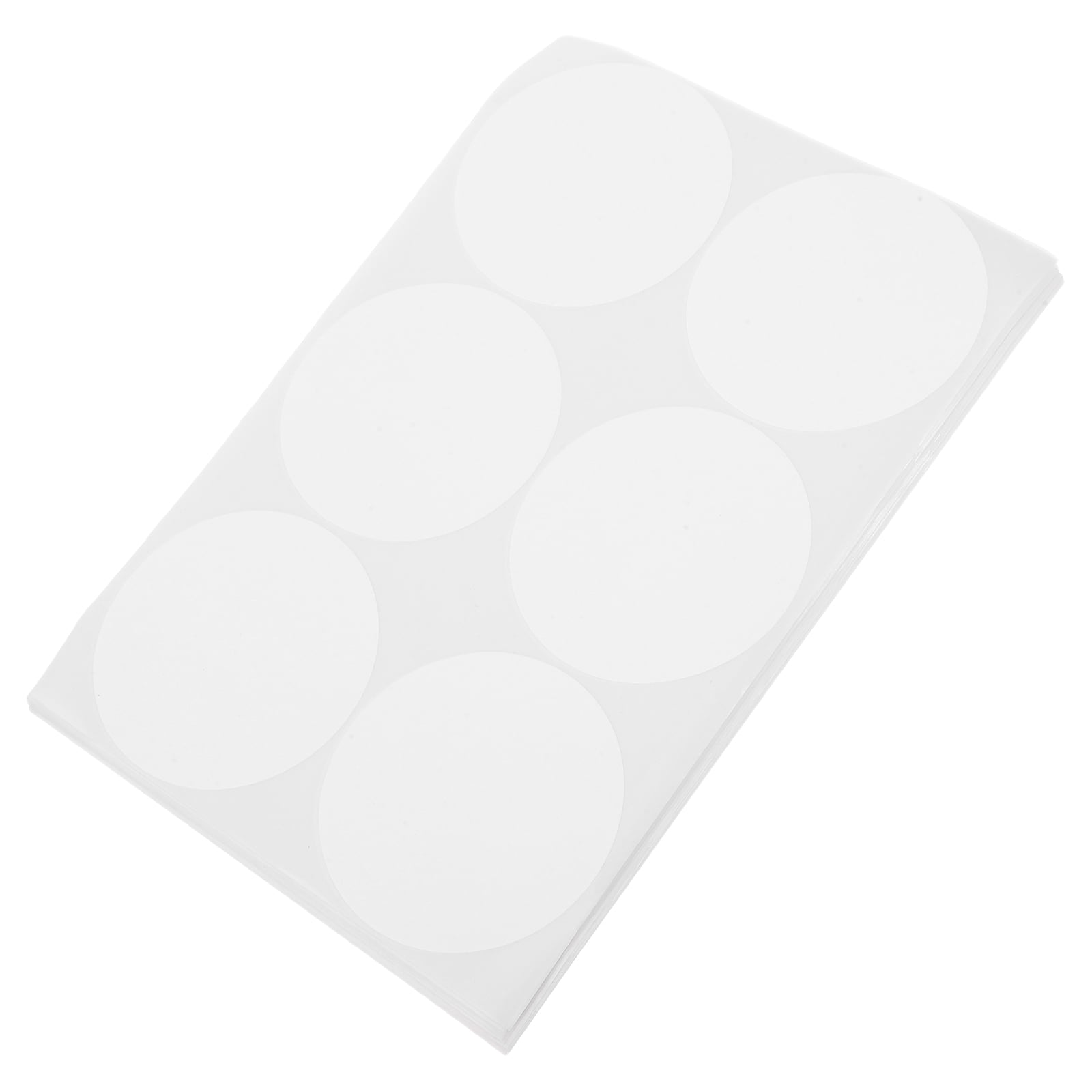 CTIRCHIU 50 Sheets Adhesive Envelope Seals White Copper Paper for ...