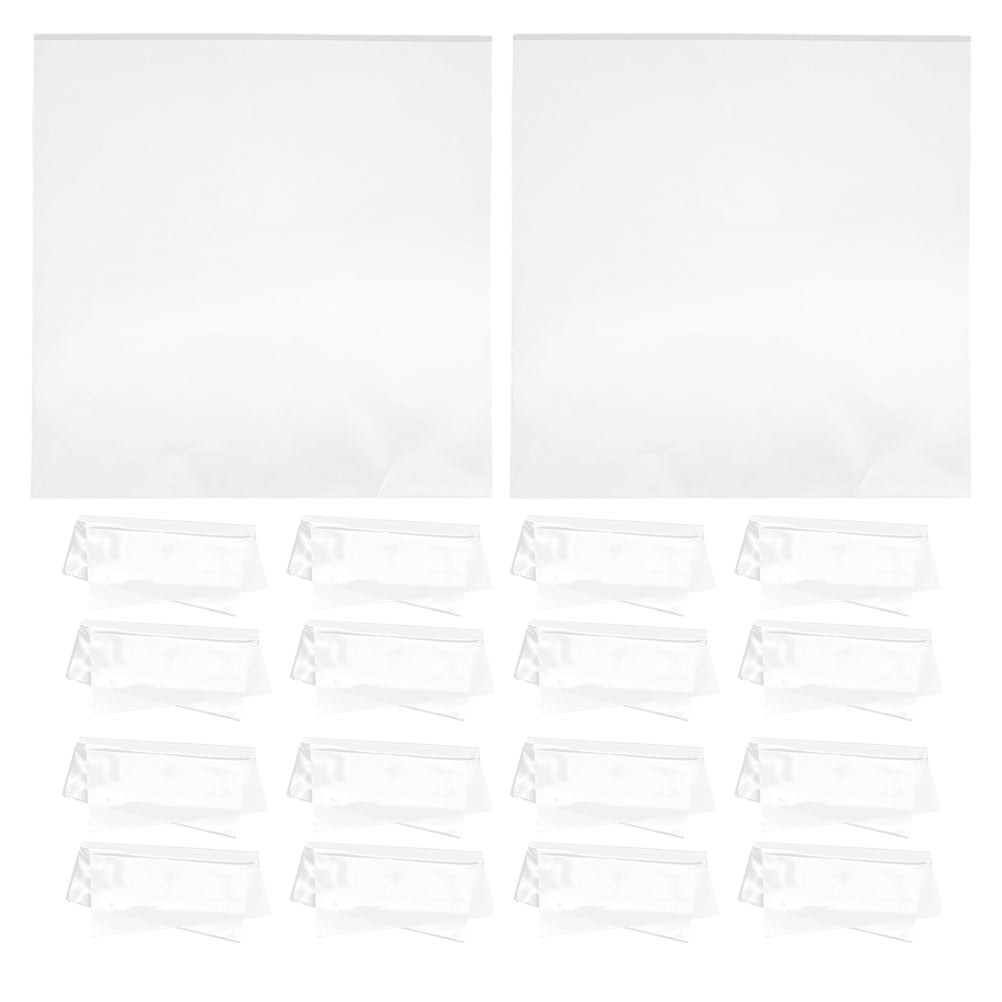 CTIRCHIU 50Pcs Record Inner and Outer Sleeves Transparent for Records ...
