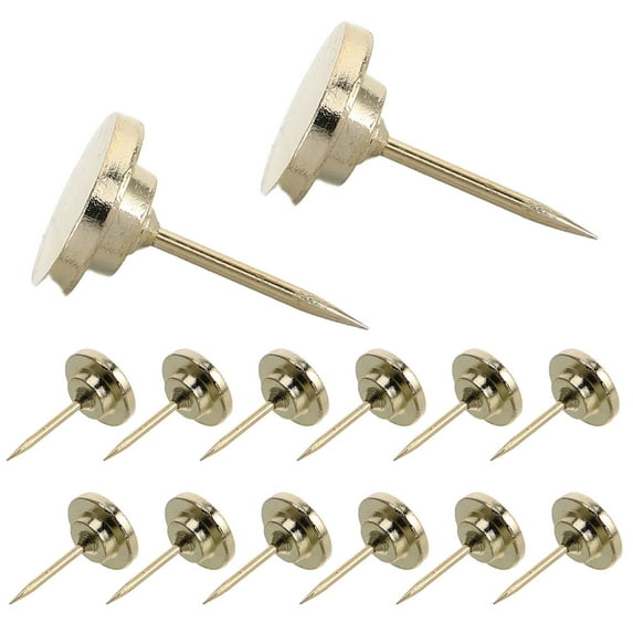 CTIRCHIU 50pcs Colorful Round Push Pin Zinc Alloy For Wall Decor With ...