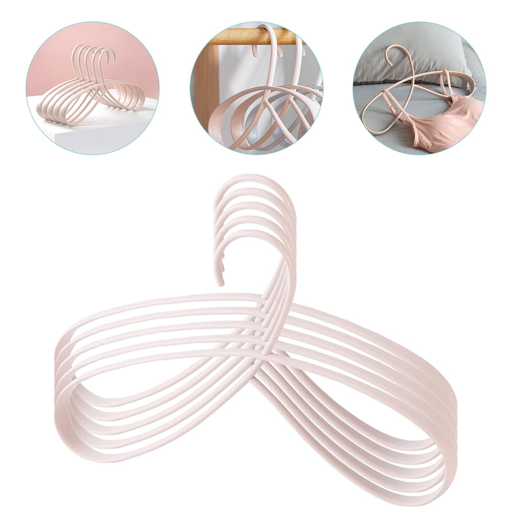 CTIRCHIU 5Pack Simple Clothes Hanger for Women Use Plastic Arc Shaped ...