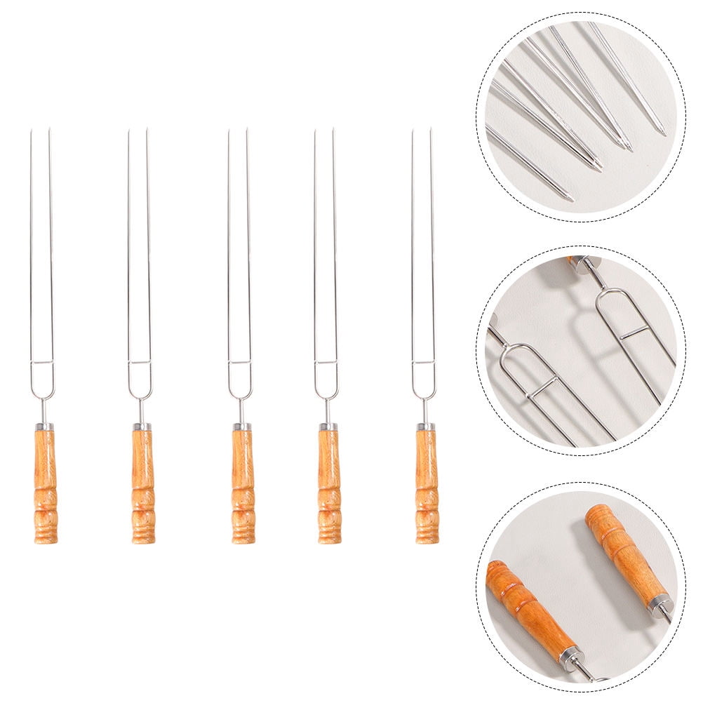 CTIRCHIU 5Pack Stainless Steel Meat Fork Cooking Uniformly Family BBQ ...