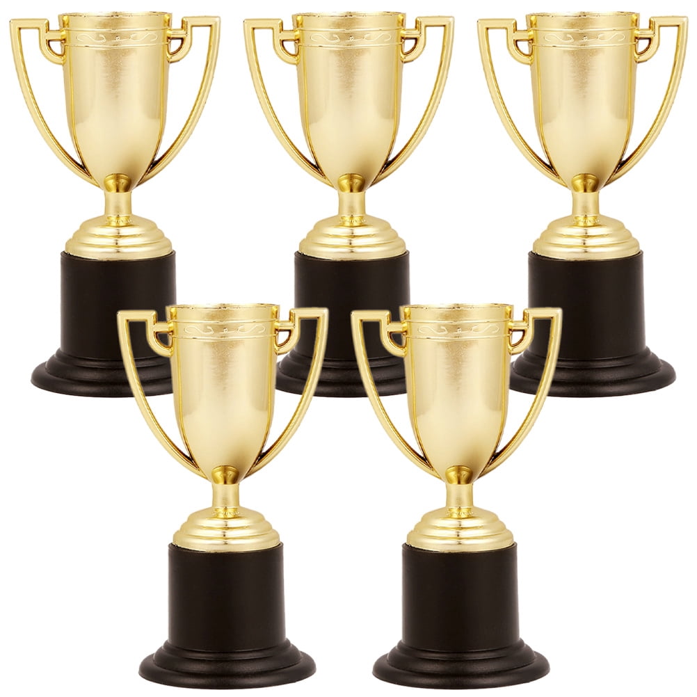 CTIRCHIU 5Pcs Golden Mini Trophy for Children Home Decor and Party ...