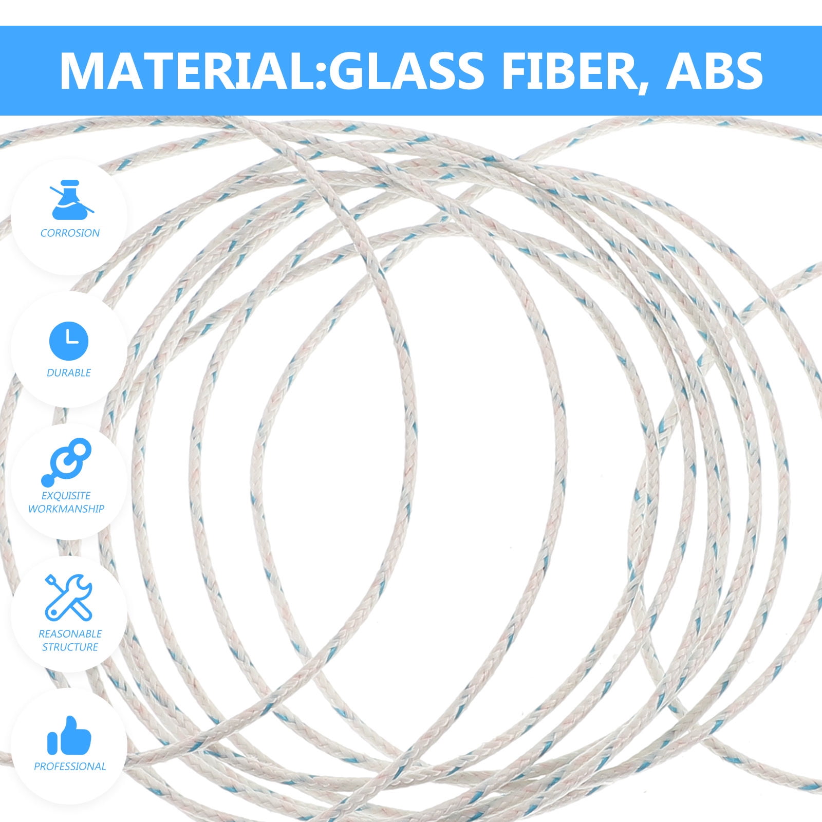 CTIRCHIU 5-Pack Glass Fiber Temperature Probes Compatible with ...