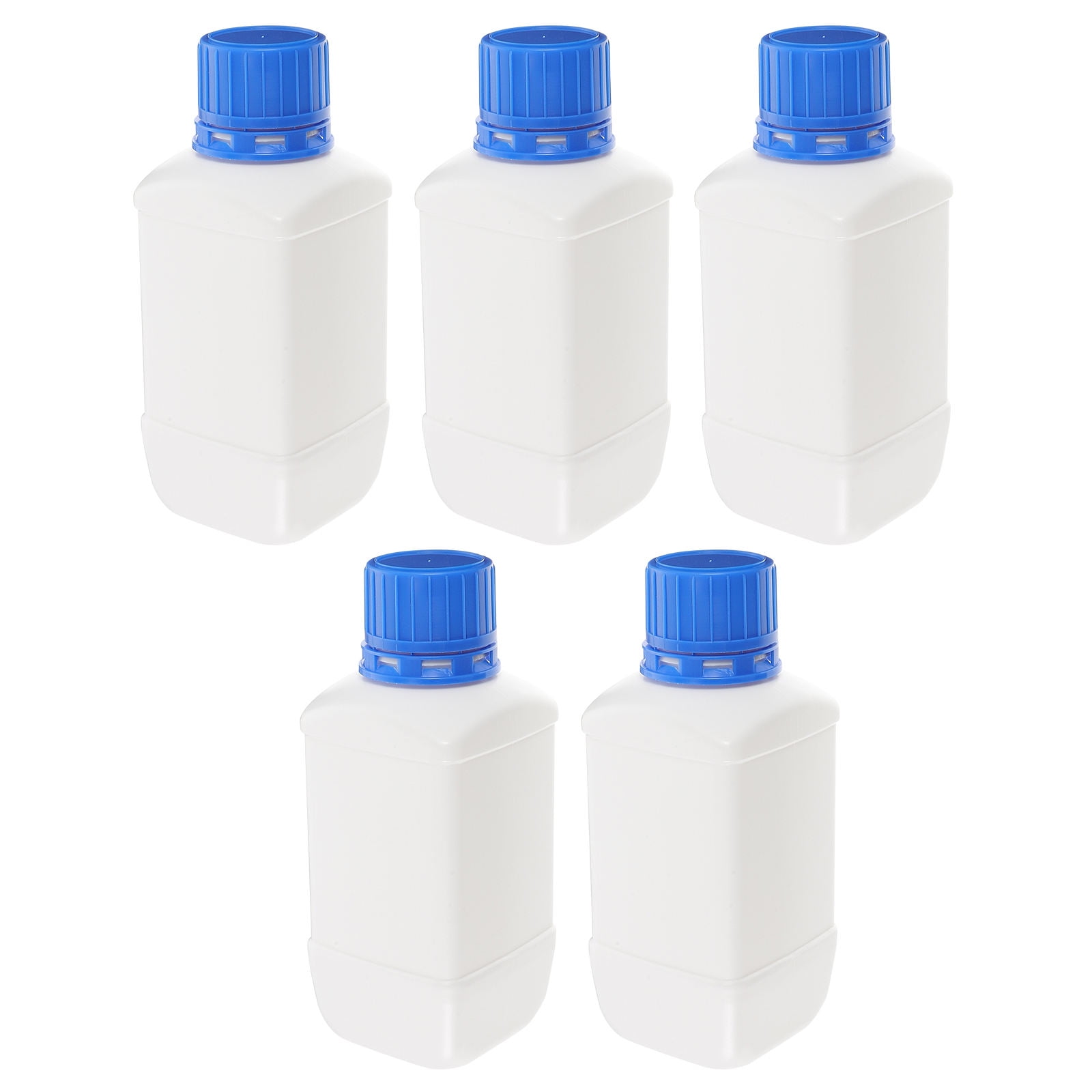 CTIRCHIU wide mouth reagent bottles Square Bottle Plastic Storage ...