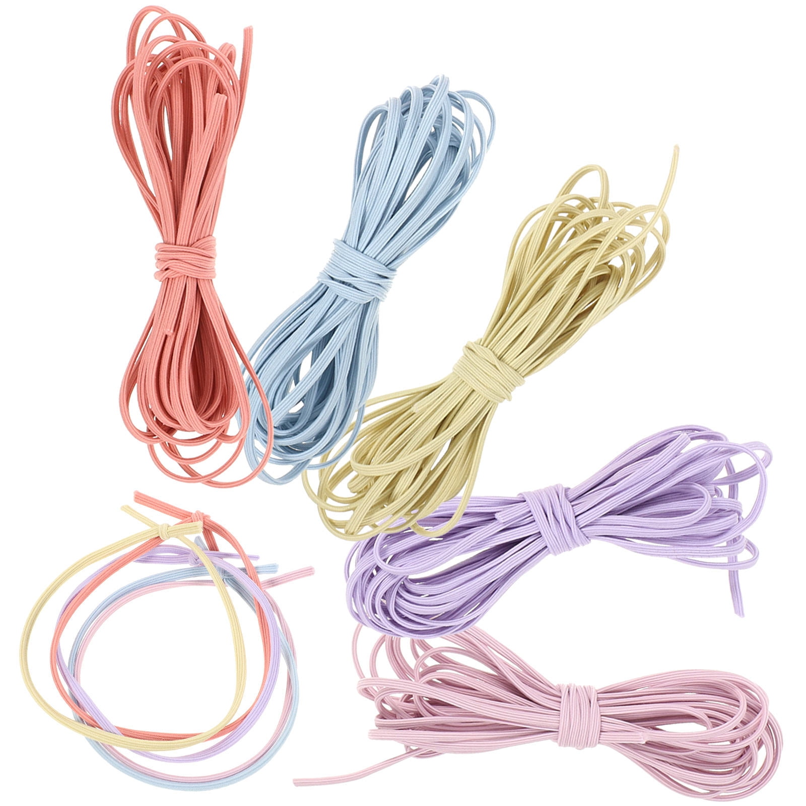 CTIRCHIU 5Pcs Light Purple Elastic Cord for Diy Diy Projects and ...