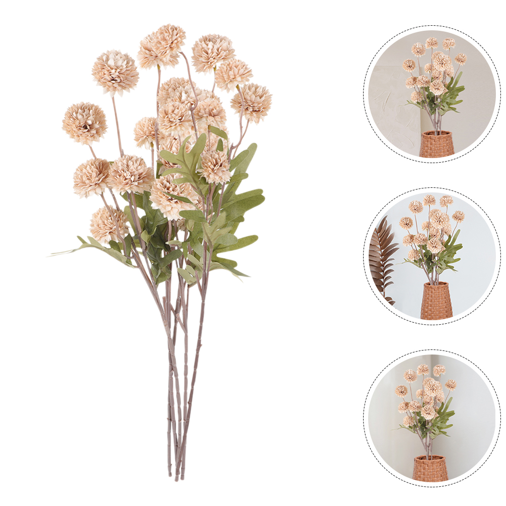 CTIRCHIU 5Set Lifelike Dandelion White Plastic for DIY Flower ...