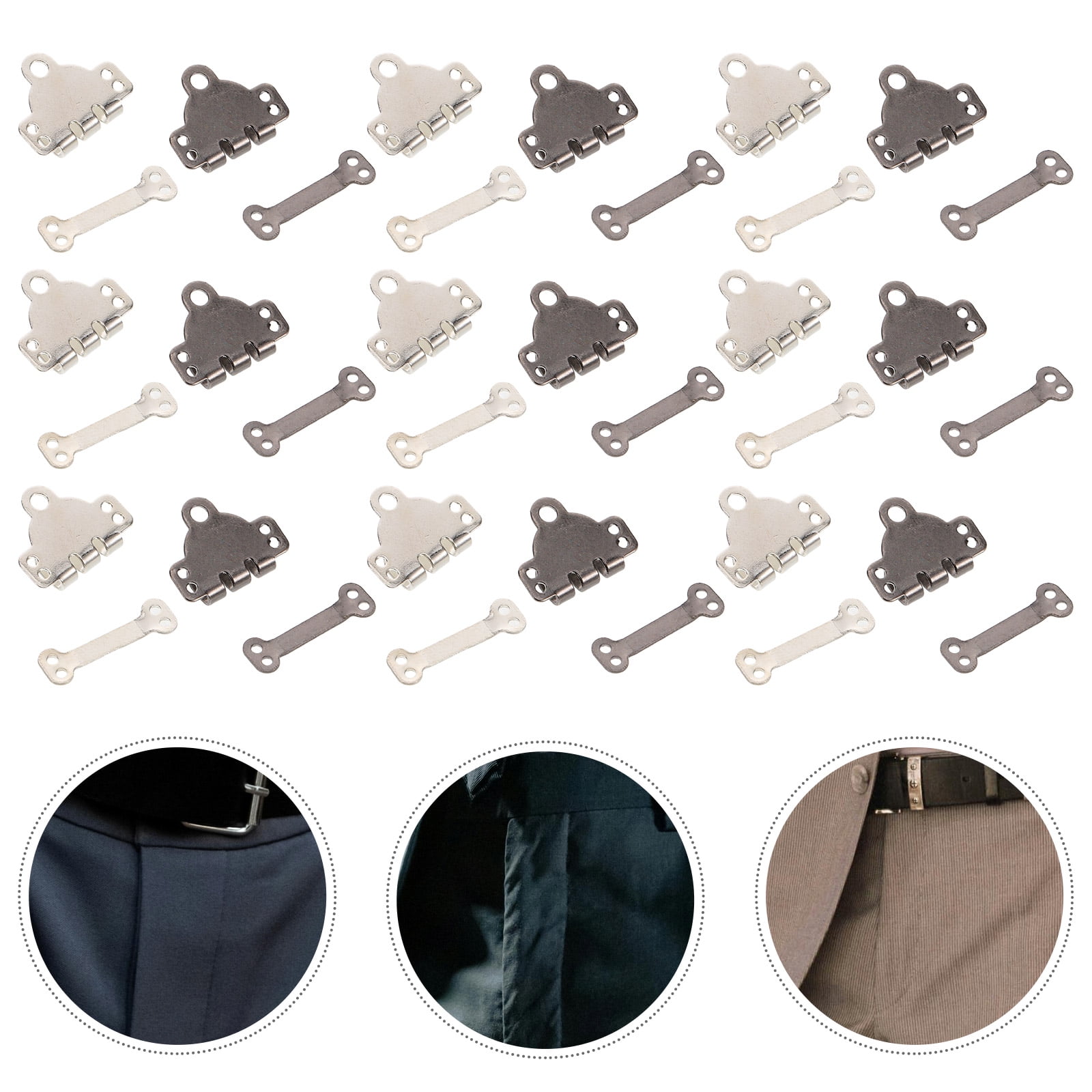 CTIRCHIU Waistband Tightener Metal Clips, Invisible and Adjustable ...