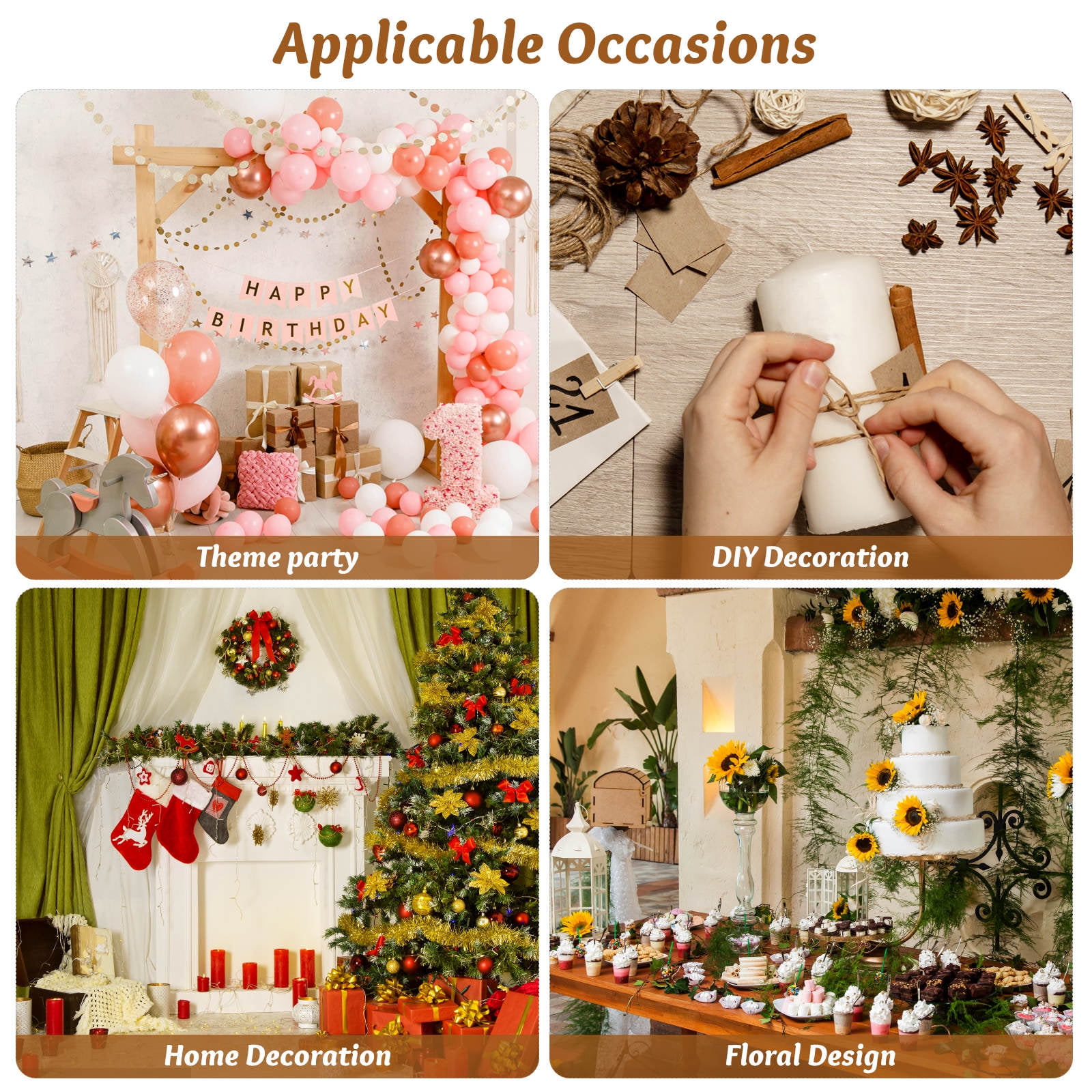 CTIRCHIU 6Pcs Cylinder Diy Material Round Tube White Foam for Creative ...