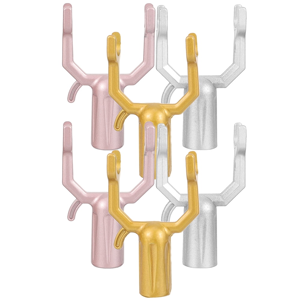 CTIRCHIU 6Pcs Golden Clothing Fork Clothes Fork Replacement Simple ...