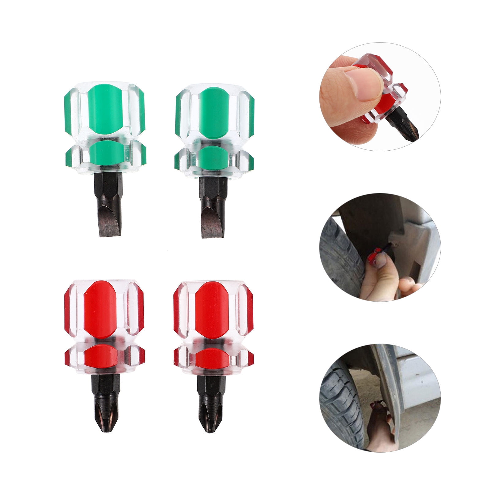 CTIRCHIU Set of 6 Hand Screwdrivers for Everyday Use, Ergonomic Design ...