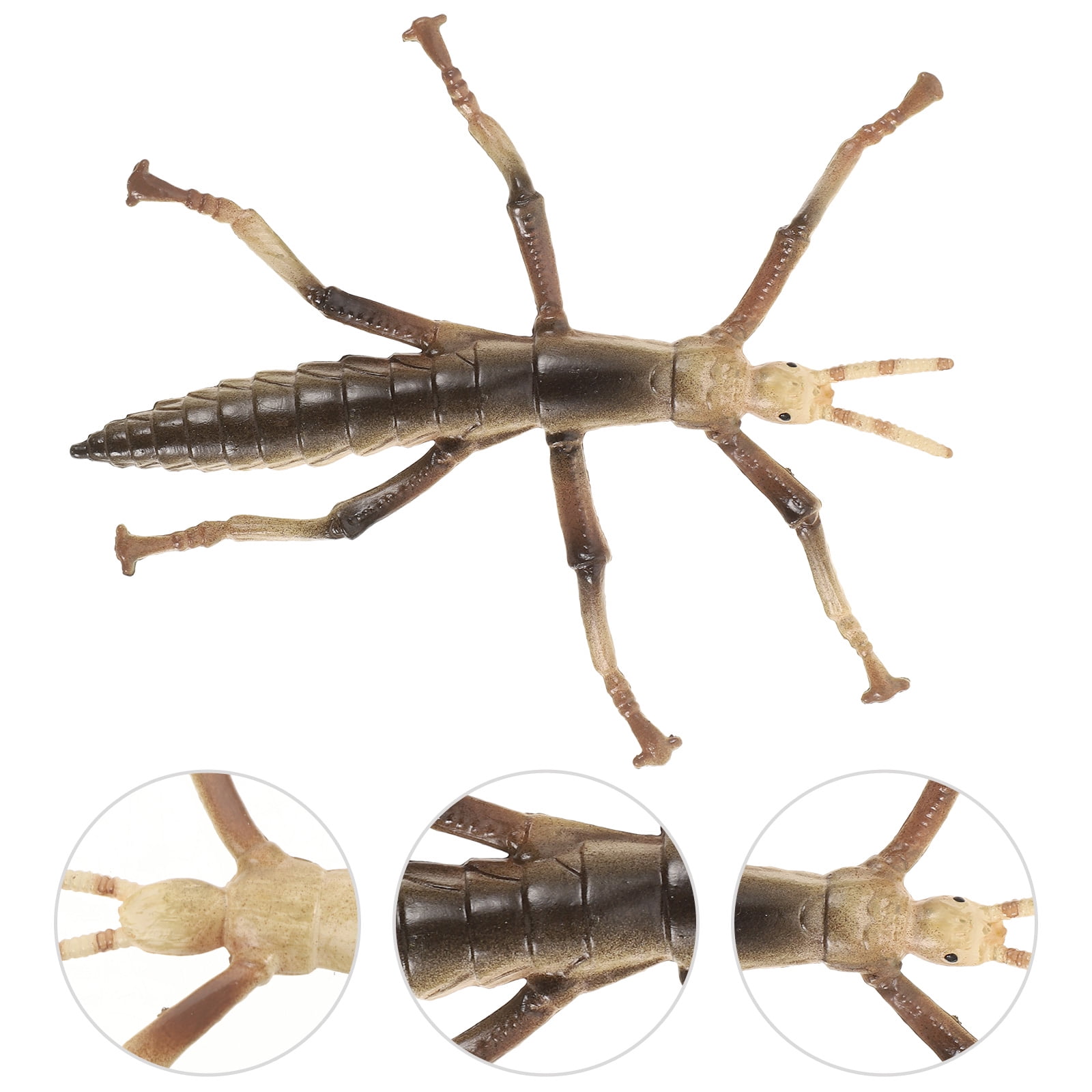 CTIRCHIU 7Pcs Plastic Stick Insect Toy for Children Lifelike Insect ...