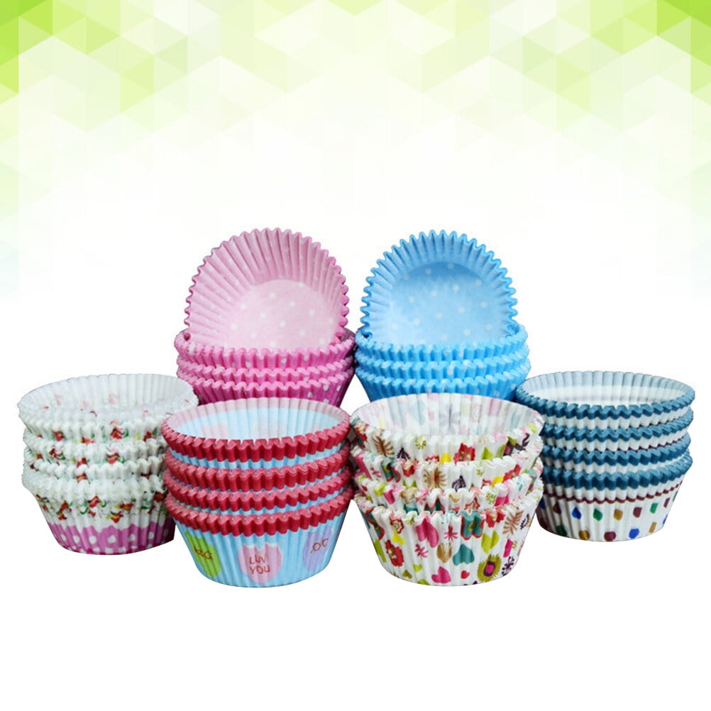 CTIRCHIU Ctirchiu 80Set Cupcake Cases Oil Proof Paper Muffin Liners ...
