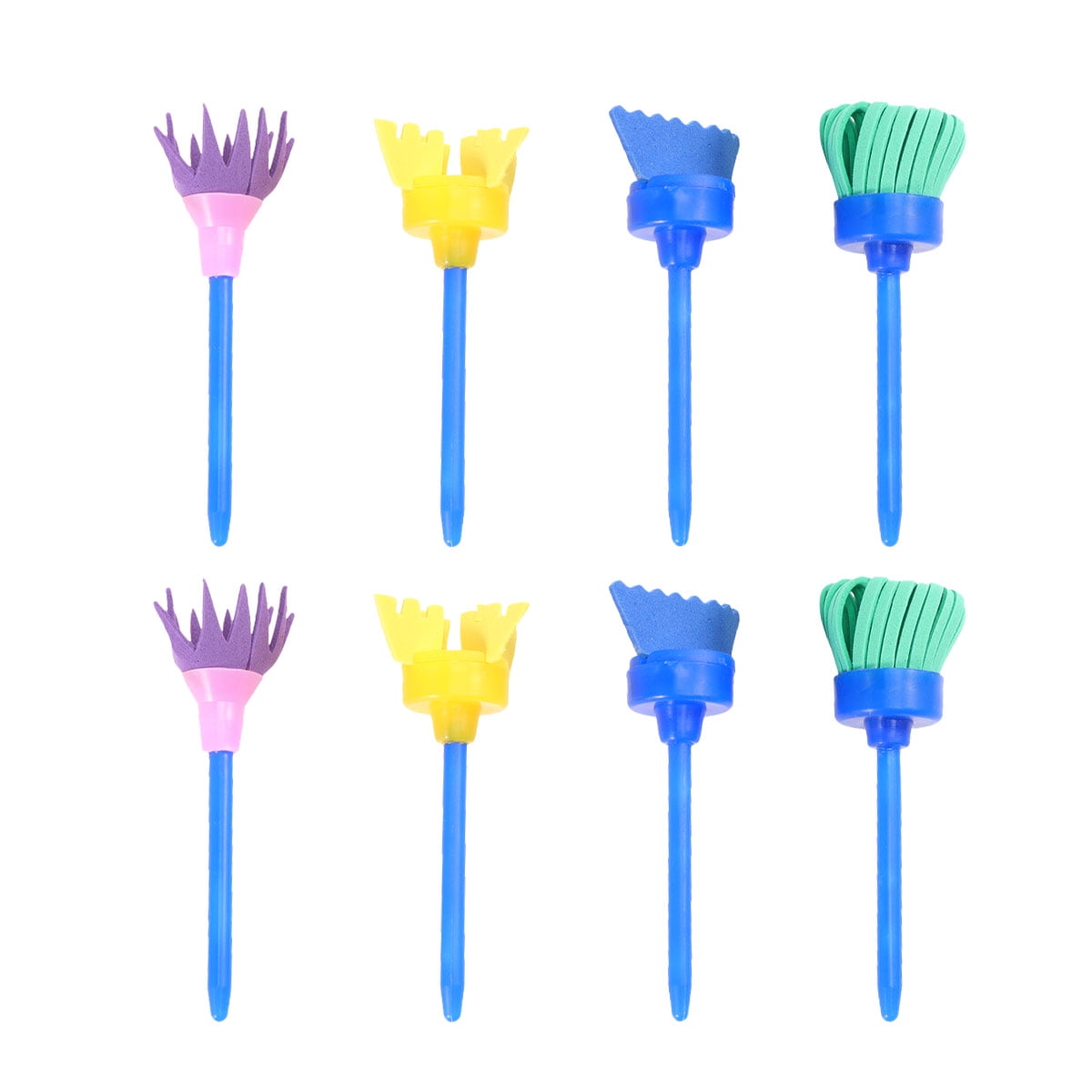 CTIRCHIU 8Pcs Paint Roller Painting Tool Assorted Color for Artists ...