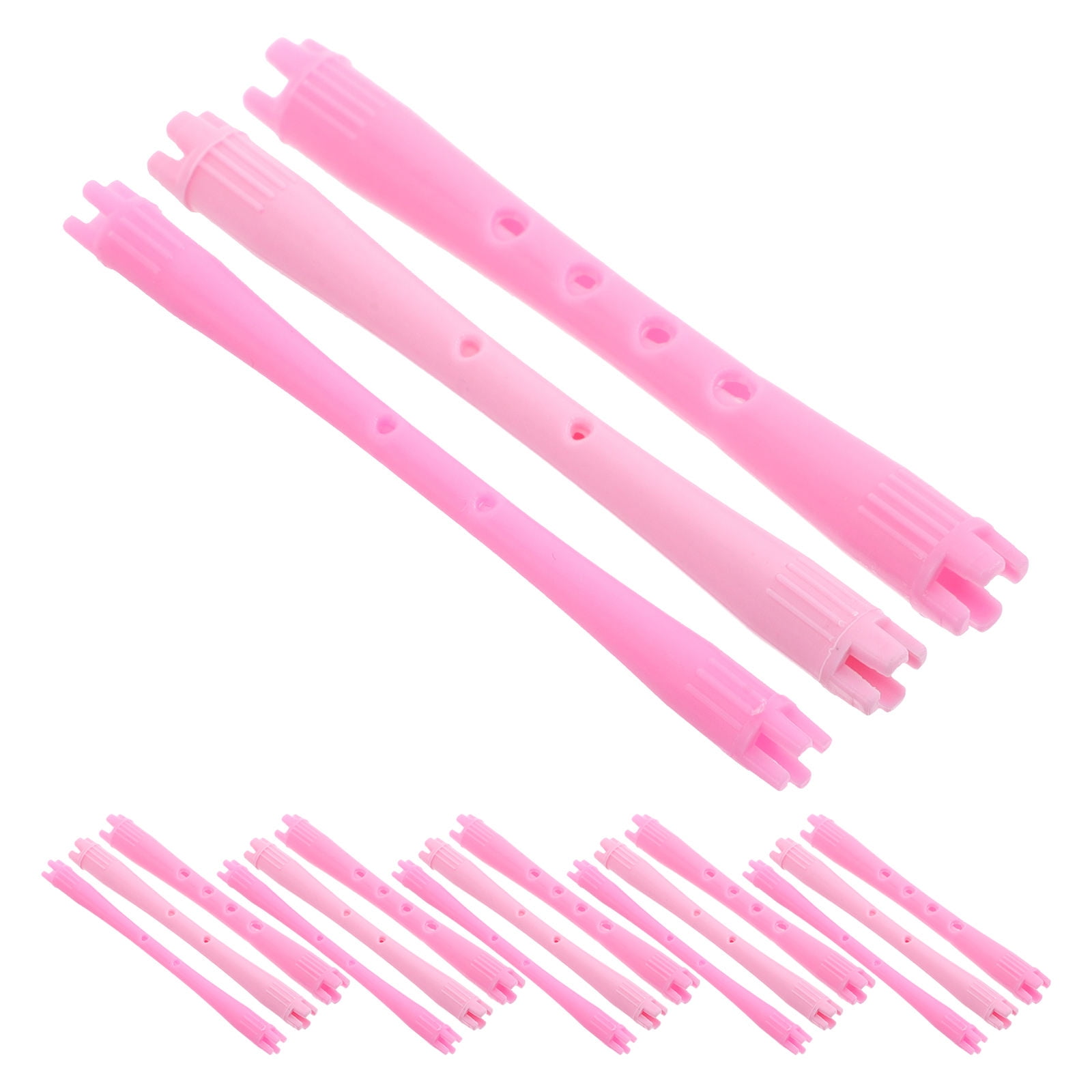 CTIRCHIU 90Pcs Hollow Plastic Rolling Rods for Creating Curls and Waves ...