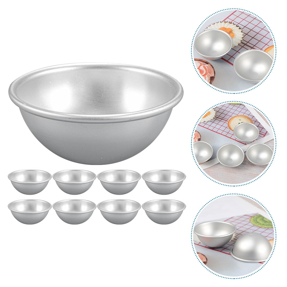 CTIRCHIU 9pcs Half Egg Tart Heat Baking Tool Easy Demoulding Tart For ...