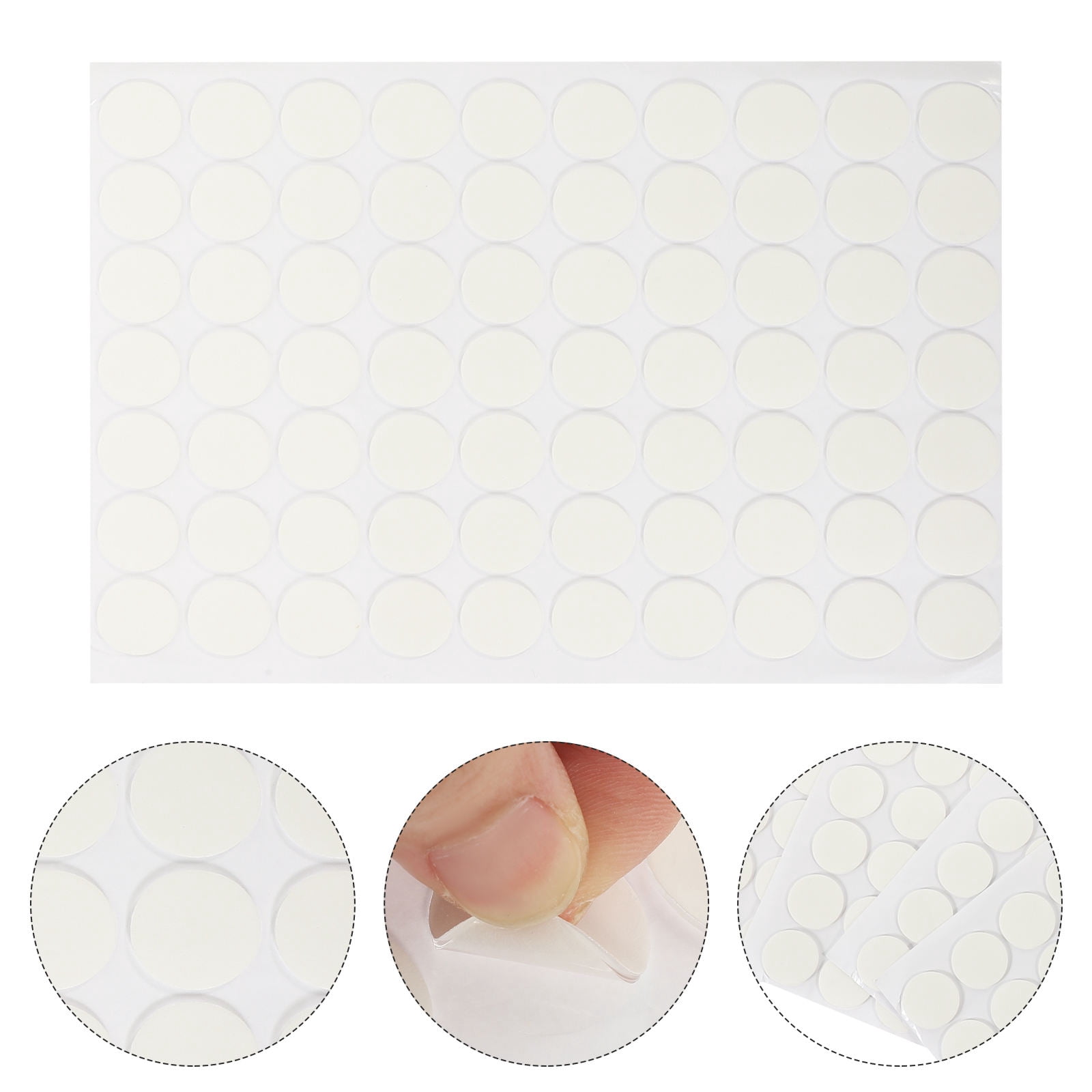 CTIRCHIU Acrylic Double Sided Tape for Craft 350Pack Clear White ...