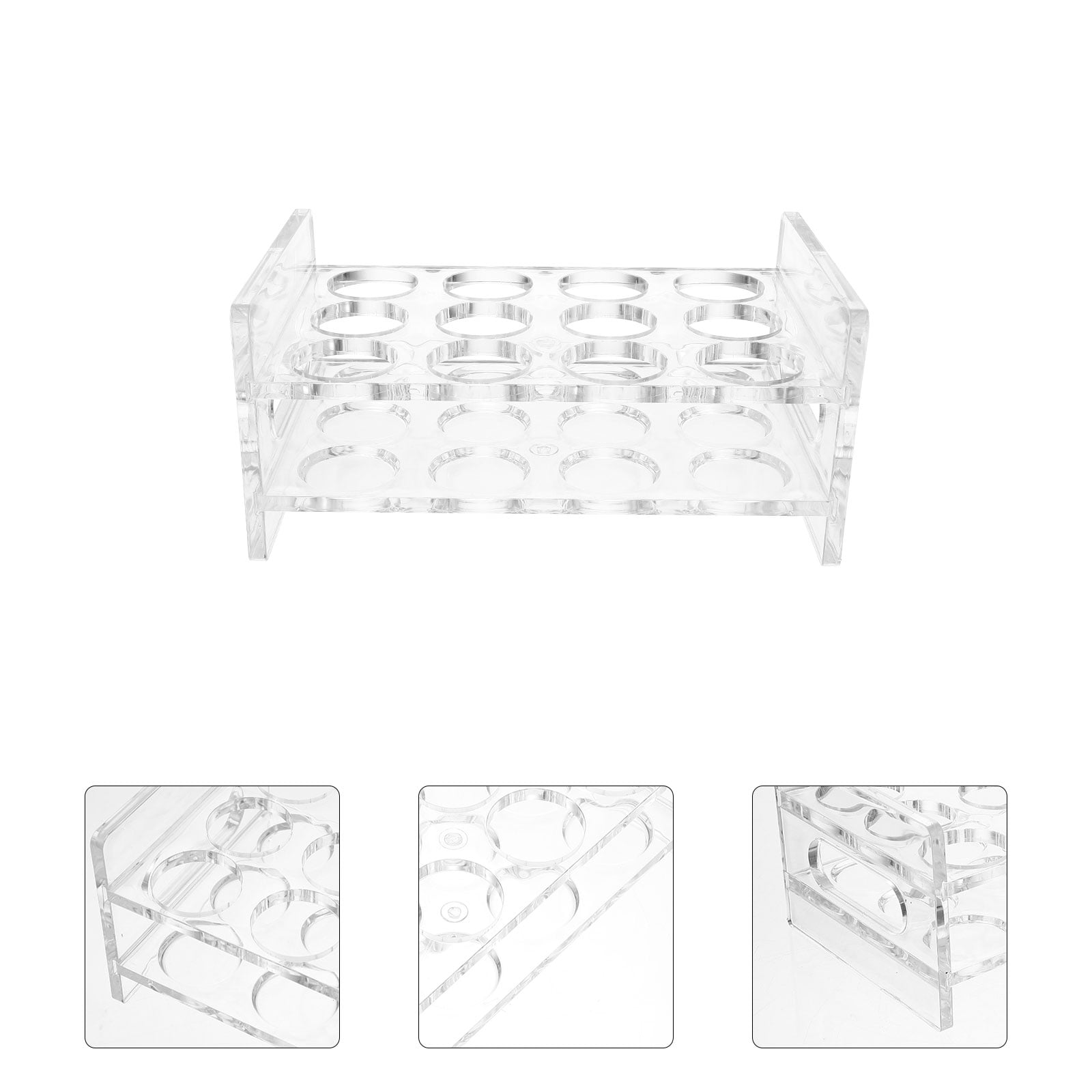 CTIRCHIU Bar Glass Holder 1Pack Acrylic Multi-hole for Home Party and ...