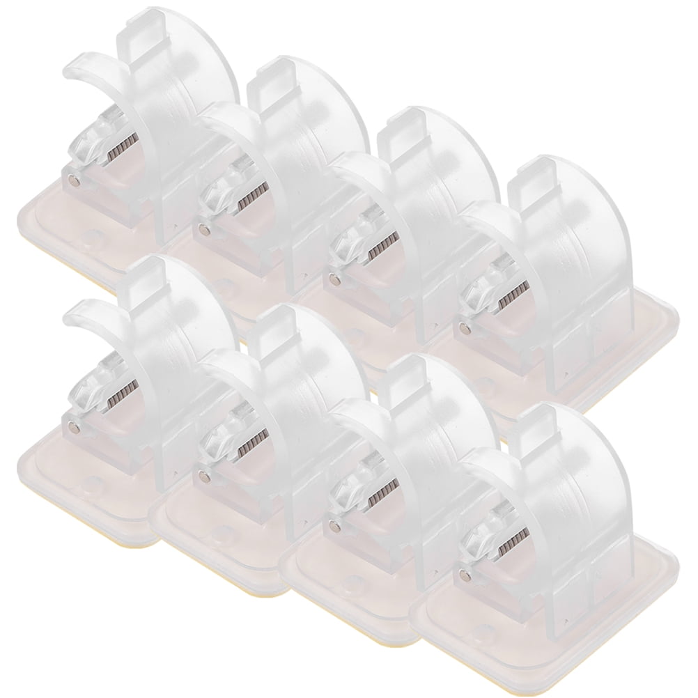 CTIRCHIU Bathroom Shower Rod Holder Modern and Simple Style 8Pcs ...