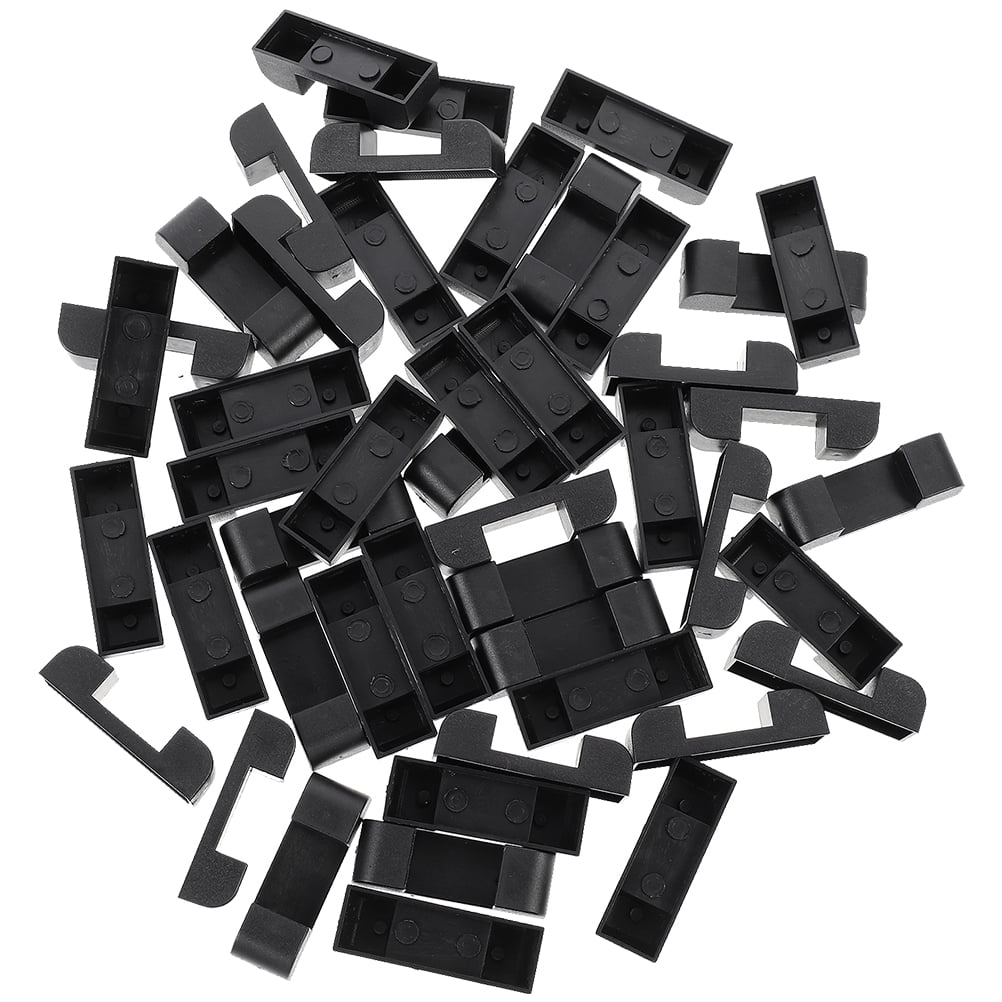 CTIRCHIU Display Shelf Black Holder Bases Plastic 100Set - Walmart.com