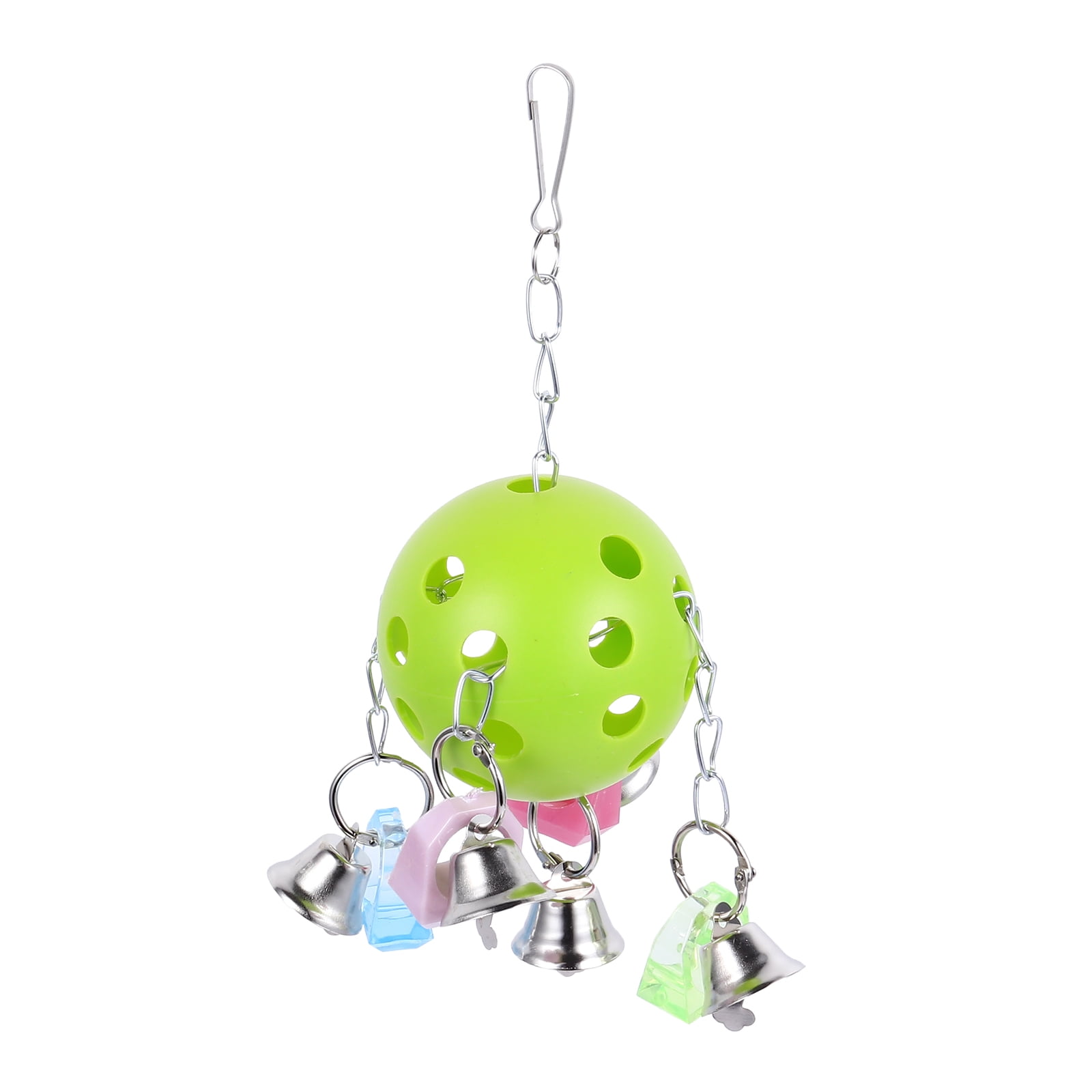 CTIRCHIU Colorful Ball Parrot Interactive Bird Cage Toy for Parakeets ...