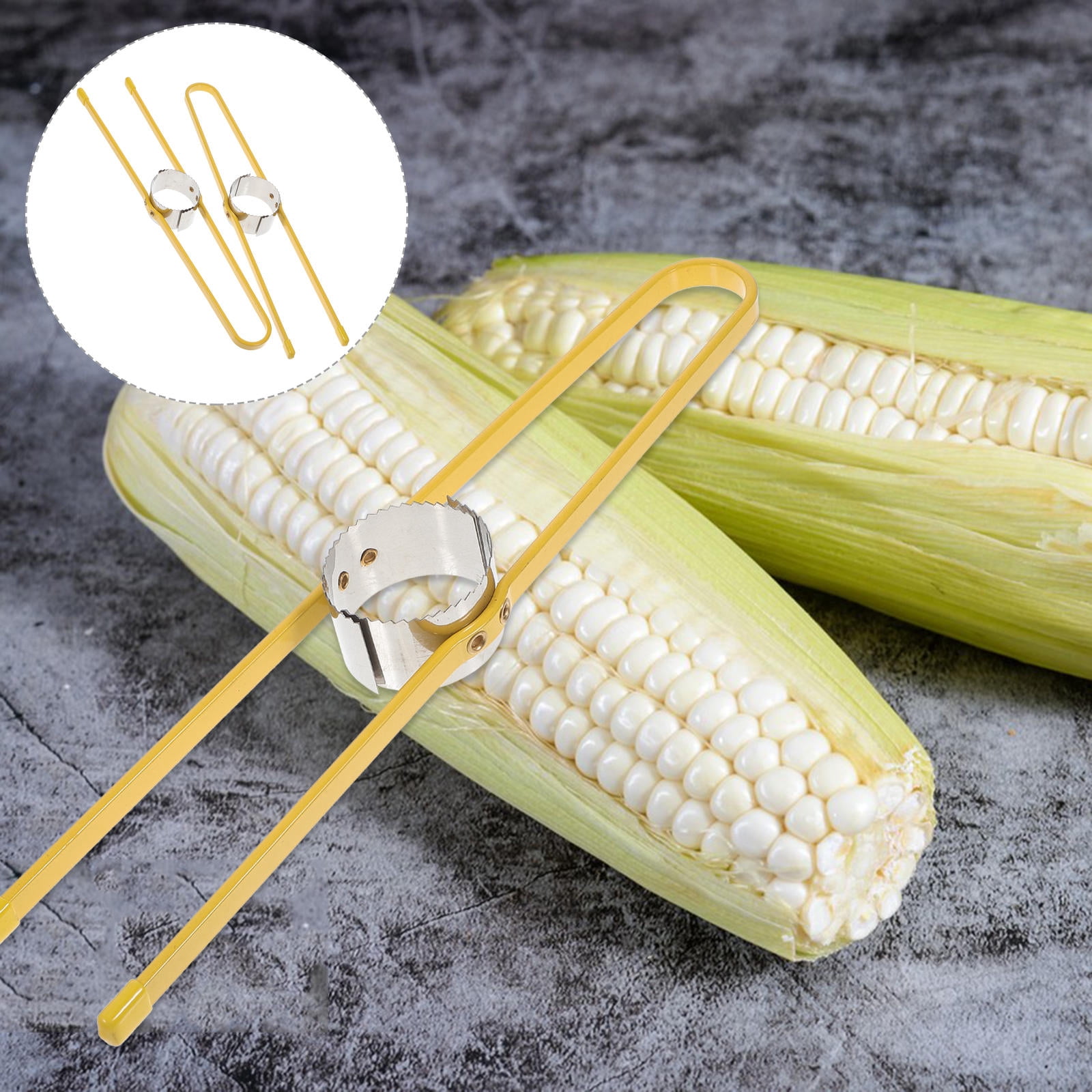 CTIRCHIU Corn Peelers 2Pcs for Home Use with Ergonomic Handle and Quick ...