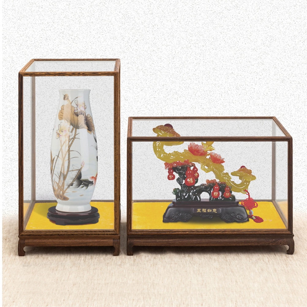 CTIRCHIU Cube Display Box 1Set Wooden Acrylic Traditional Design Home ...