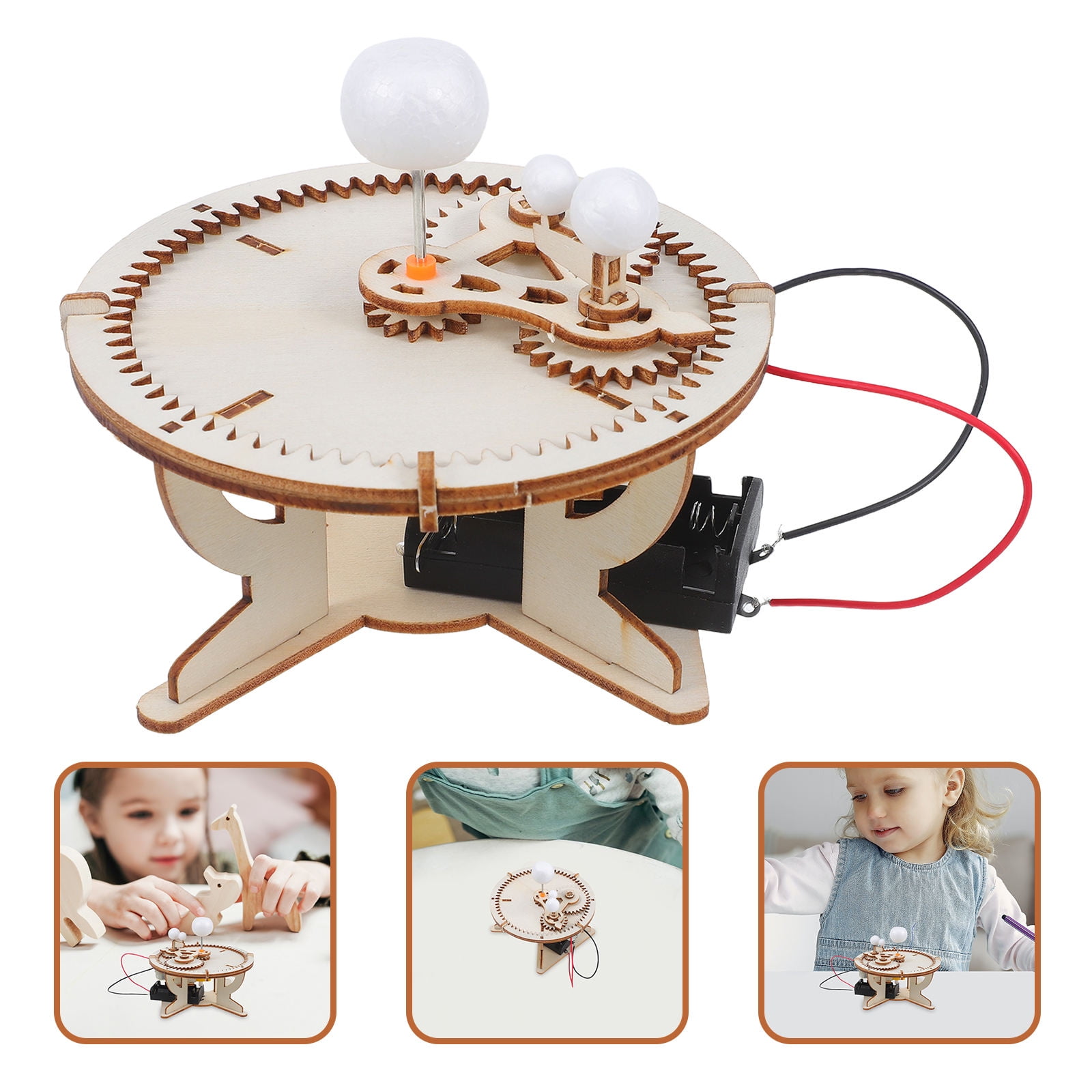 CTIRCHIU DIY Solar System Kit Space Planet Instrument Khaki Solar ...