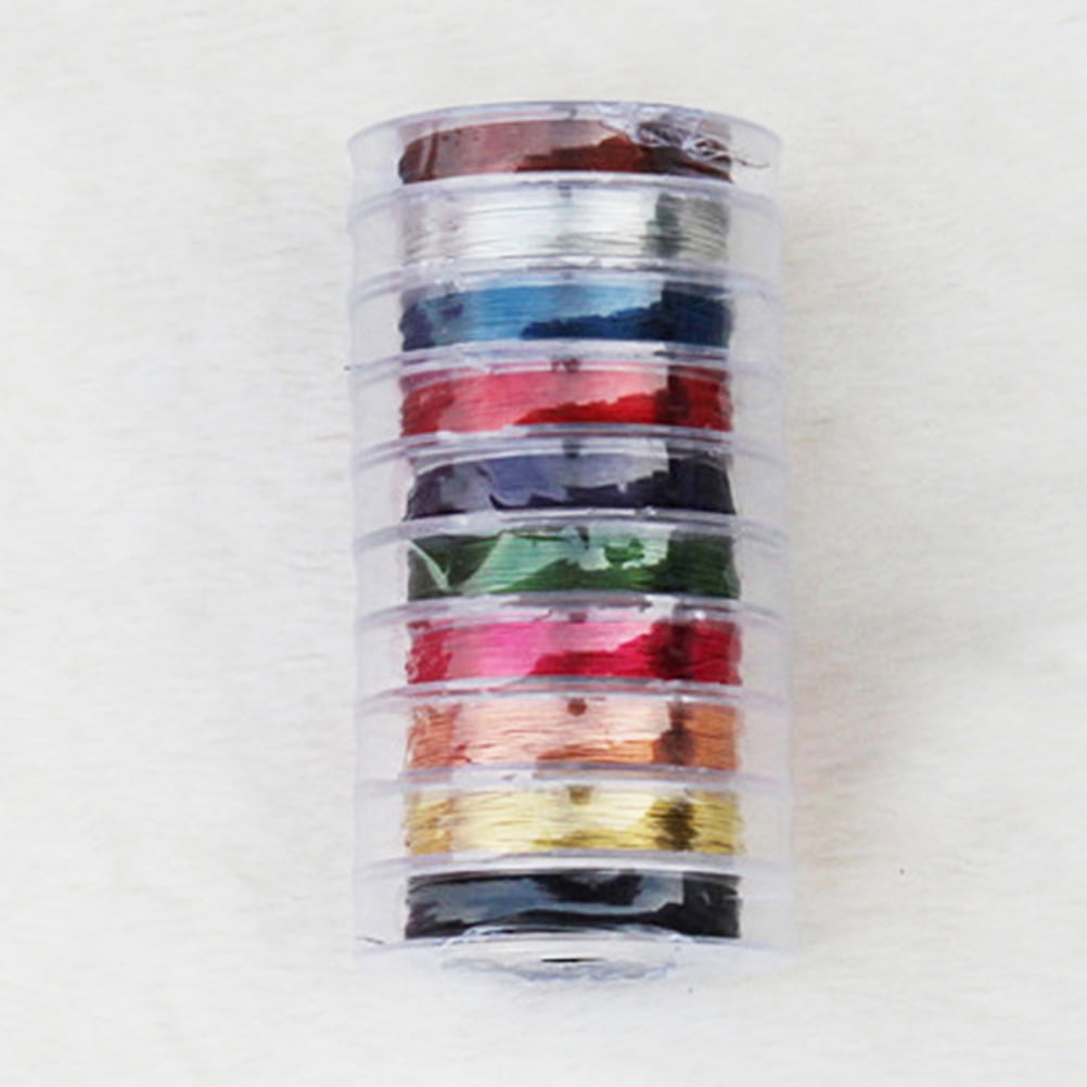 CTIRCHIU Flexible Copper Jewelry Wire Assorted Colors Metal Wire for ...