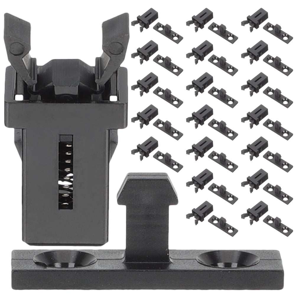 CTIRCHIU Trash Bin Latch Replacement Black Plastic 60Pieces for ...