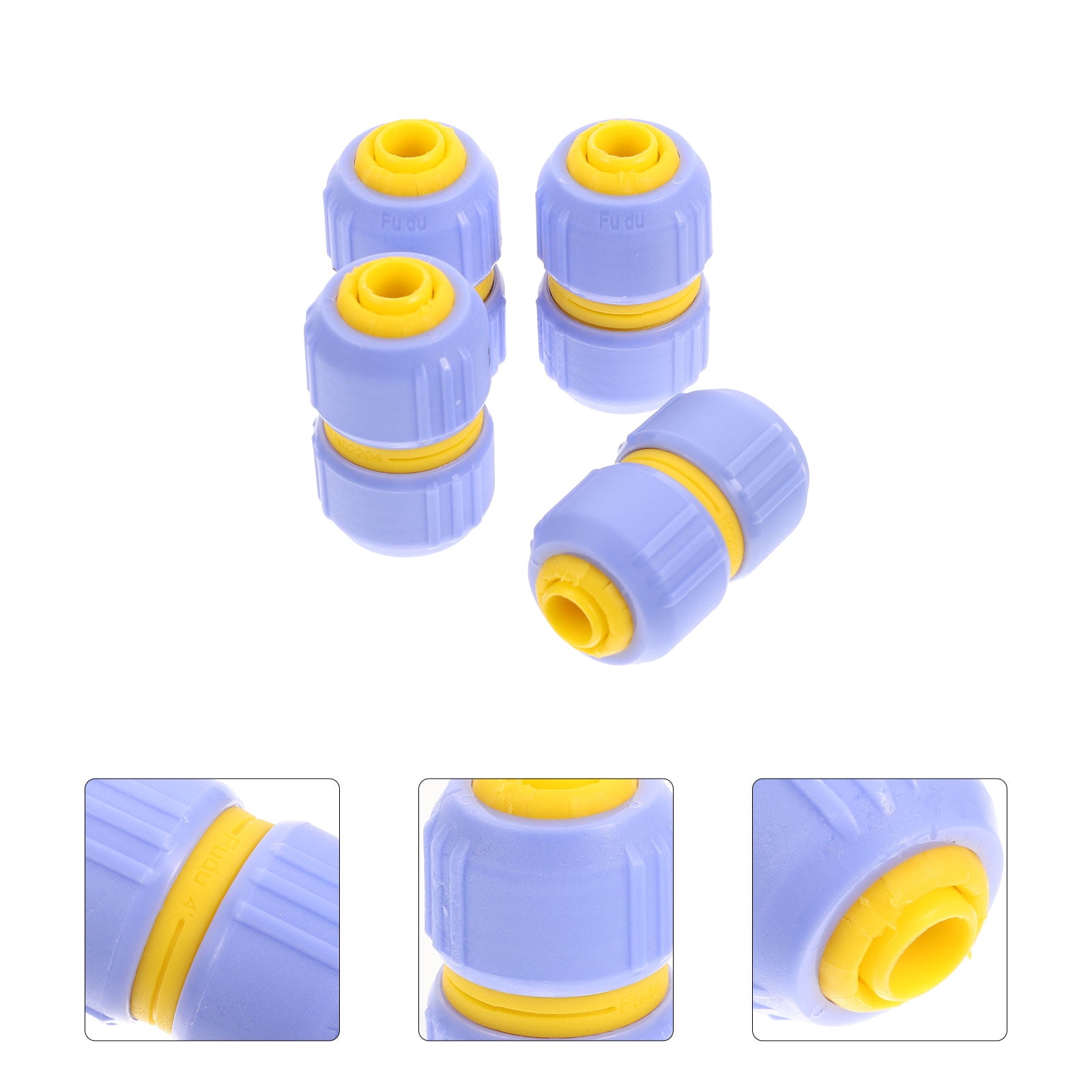 CTIRCHIU Assorted Color Plastic Hose Connectors for Water Pipes Quick ...