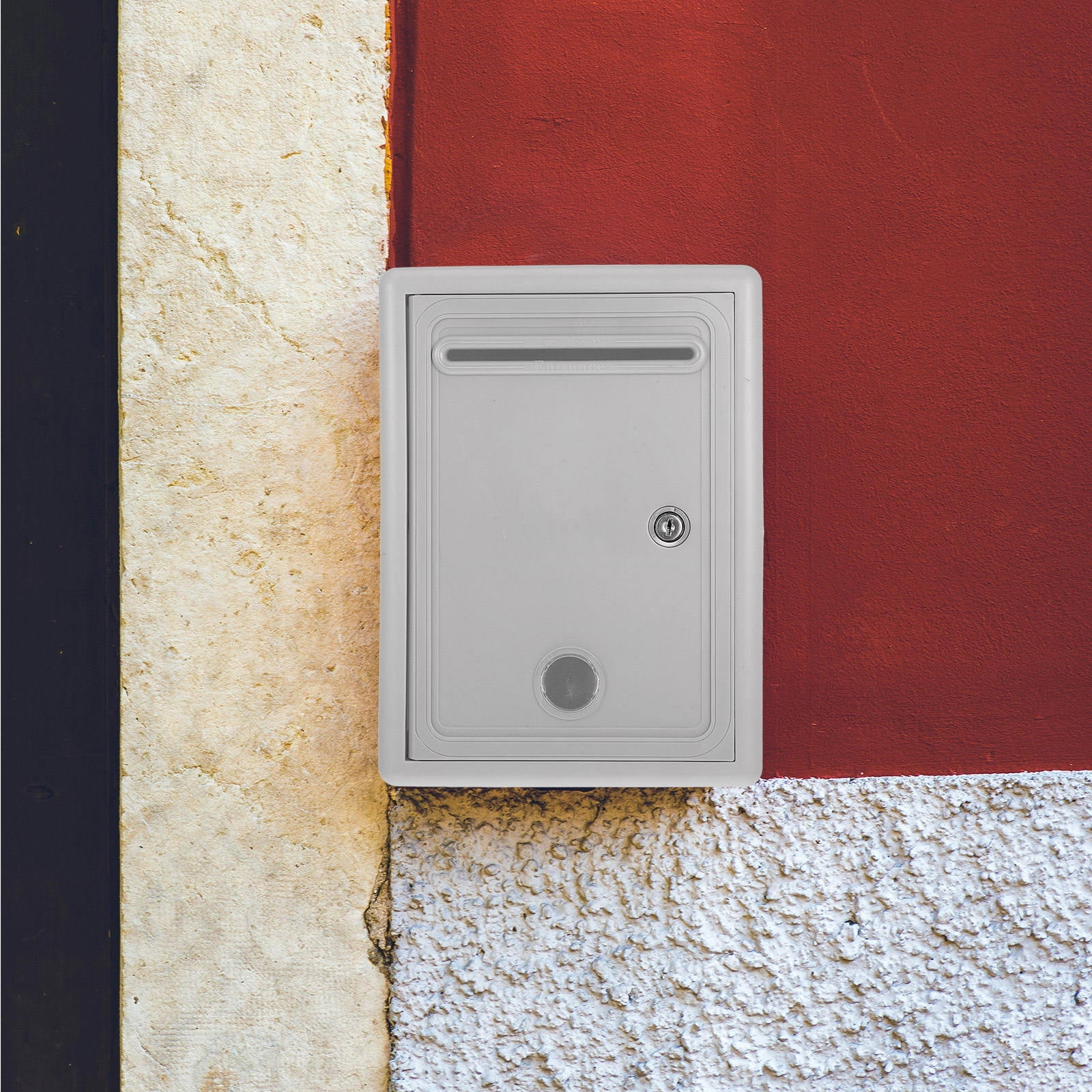 CTIRCHIU Secure Wall Mount Lock Box with Slot for Documents Donations ...