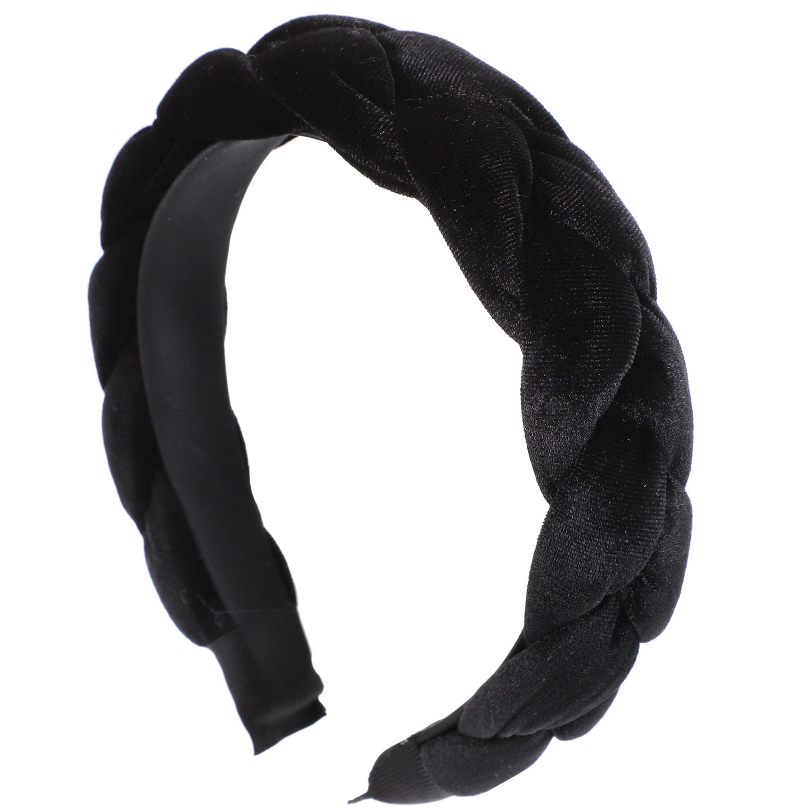 CTIRCHIU Hair Jewelry For Braid Sponge Headband Fashion Black Cloth ...