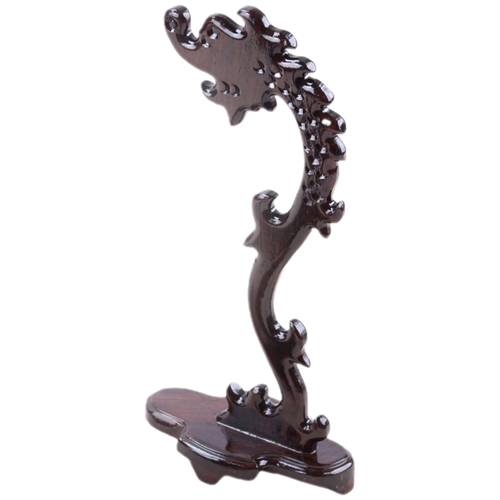 CTIRCHIU Jade Ware Holder Wooden Jewelry Stand Simple Design Storage ...