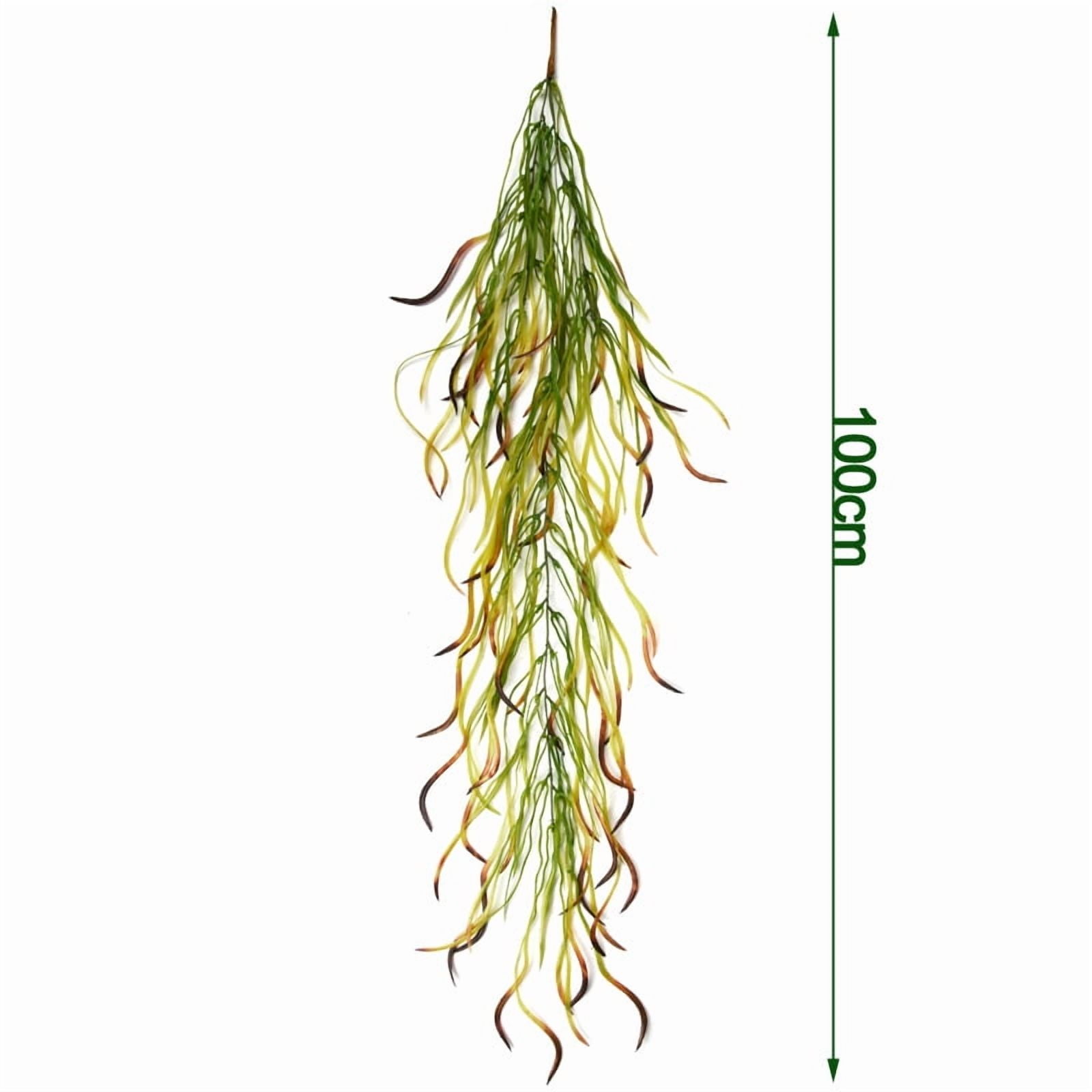 CTIRCHIU Light Green Artificial Wall Grass Decoration for Indoor ...