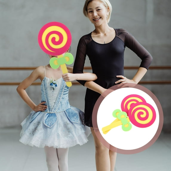 CTIRCHIU Lollipop Craft Prop Assorted Color Round Shape Photographers ...