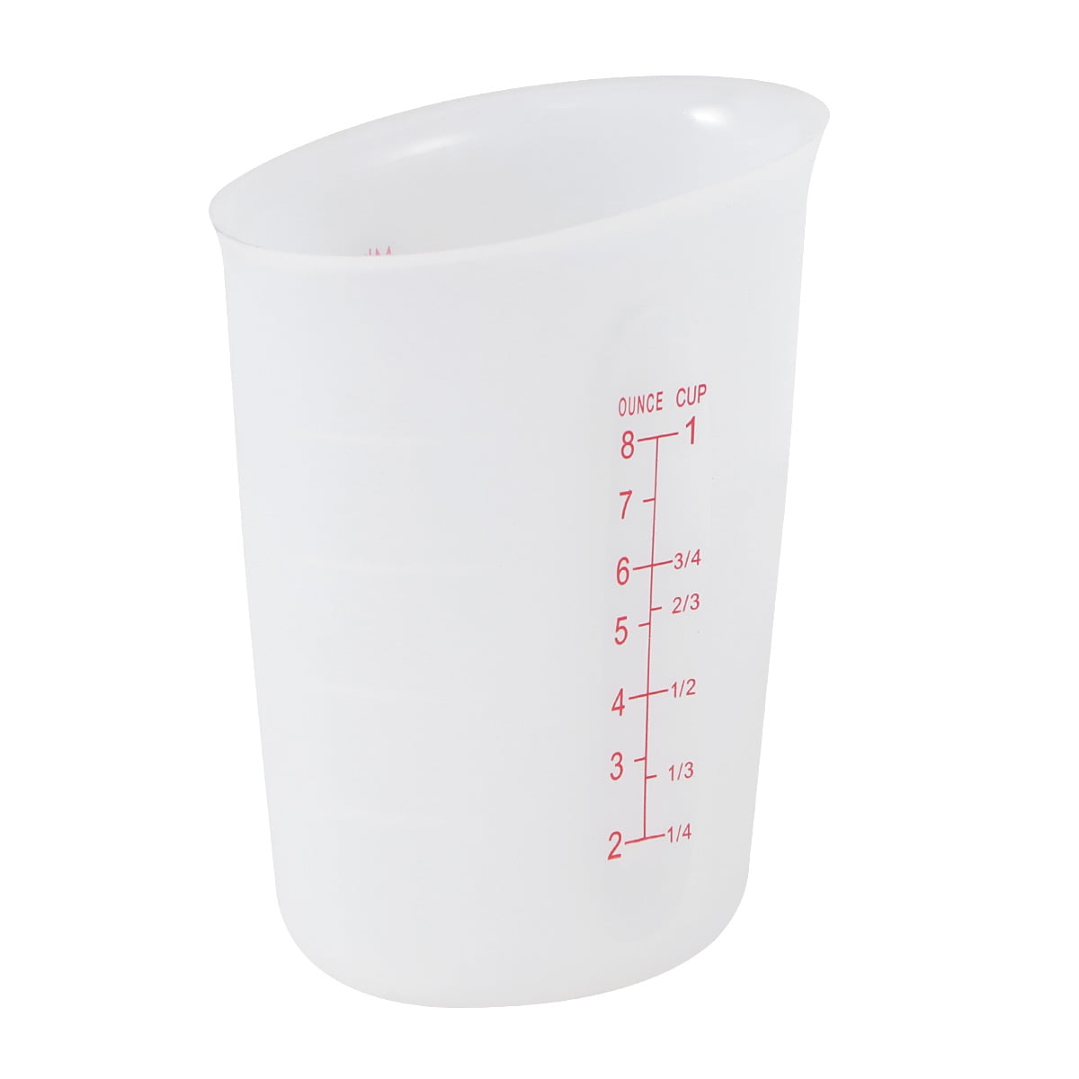 CTIRCHIU Measuring Beaker White Silicone Container with Graduations ...