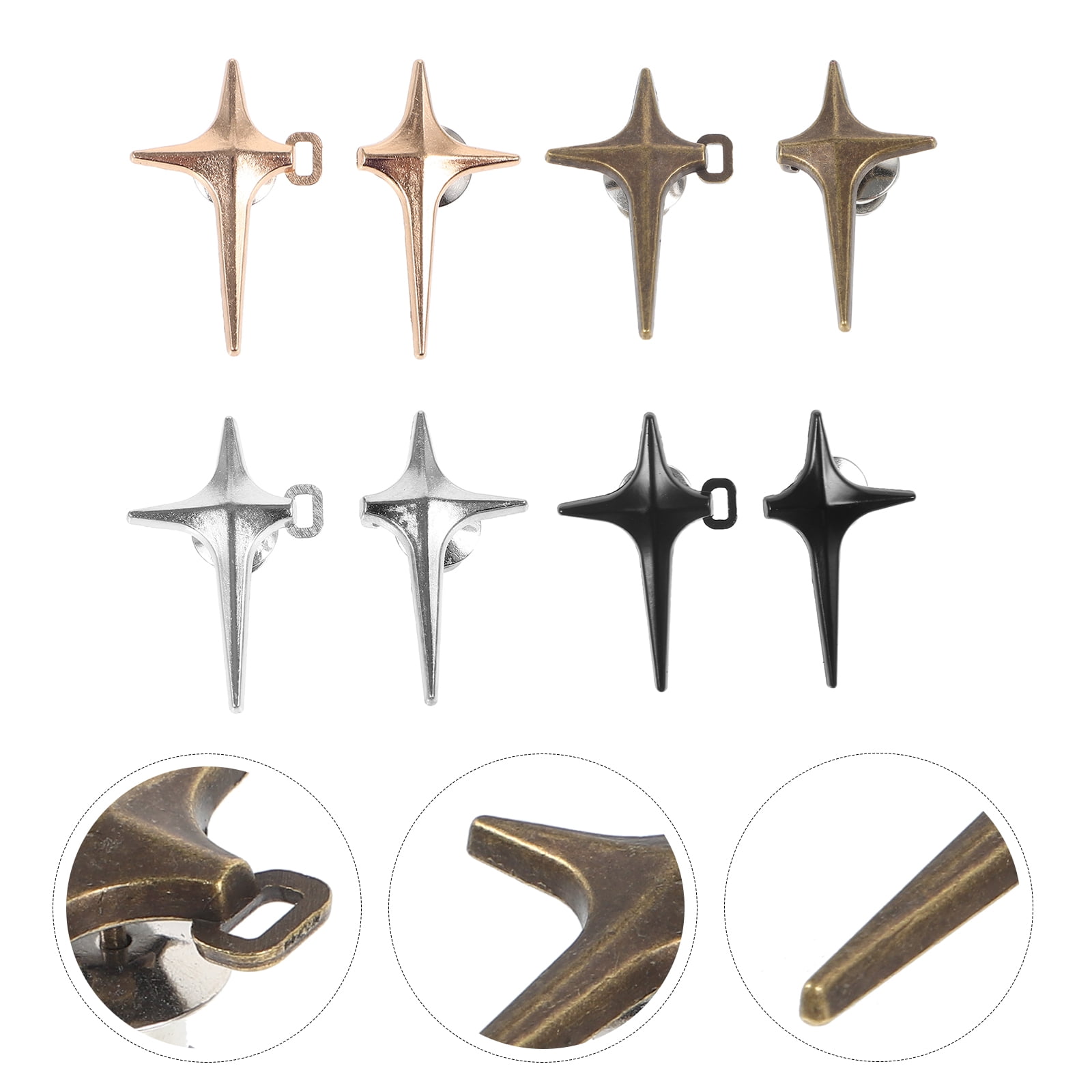 CTIRCHIU Metal Waist Button 8Pairs Buttons for Clothing for Jeans ...