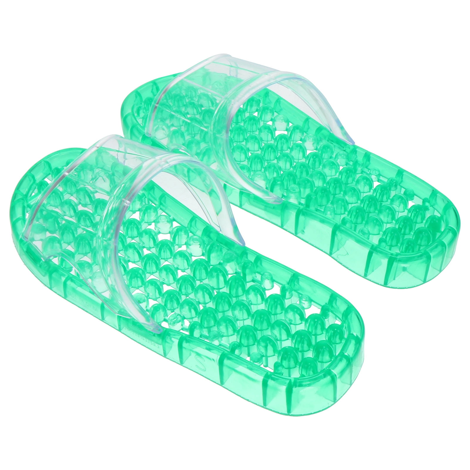 CTIRCHIU PVC Shower Shoes 1 Pair with Drain Soles for Bathroom Use in ...