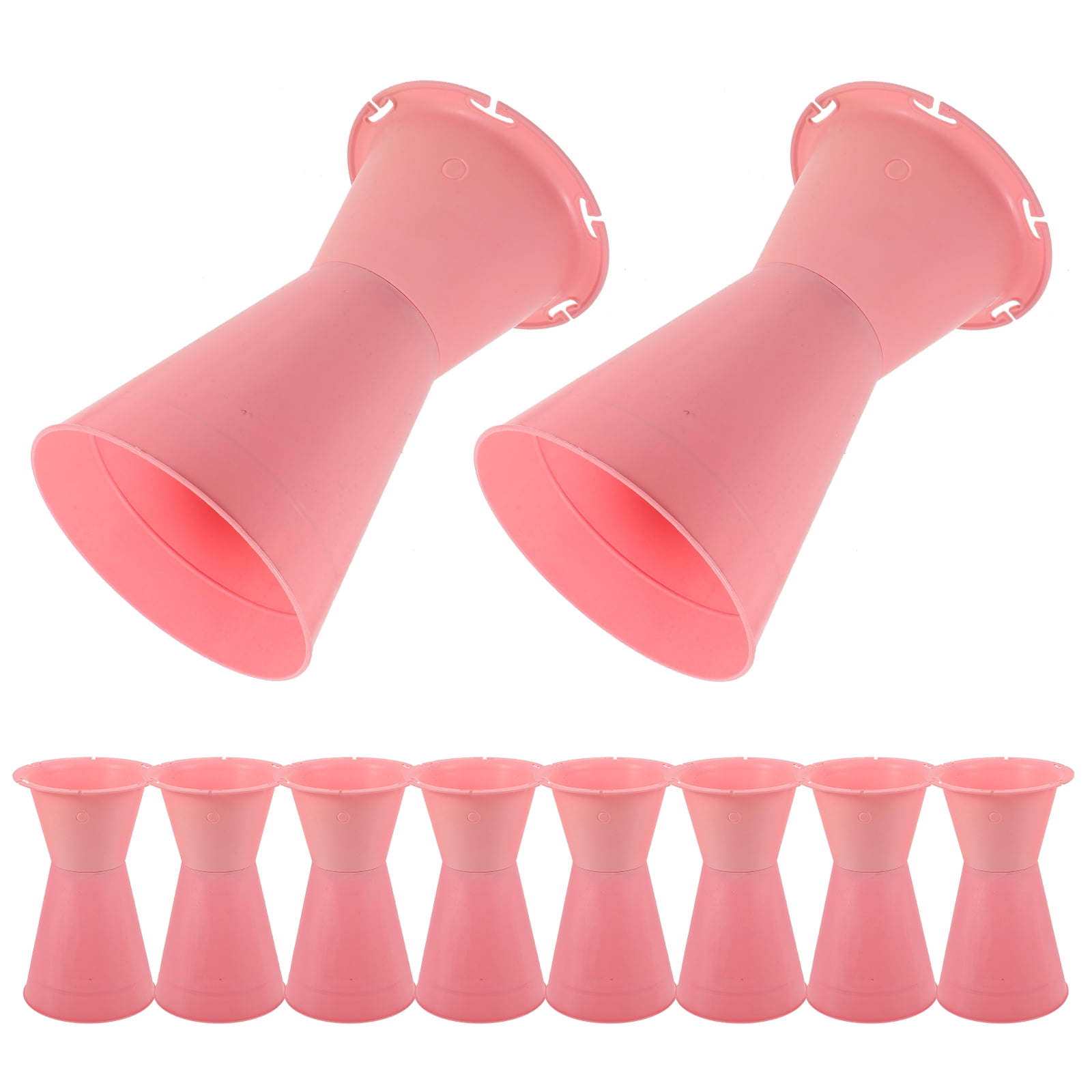 CTIRCHIU Plastic Pink Floral Arrangement Stands 10pcs for Centerpieces ...