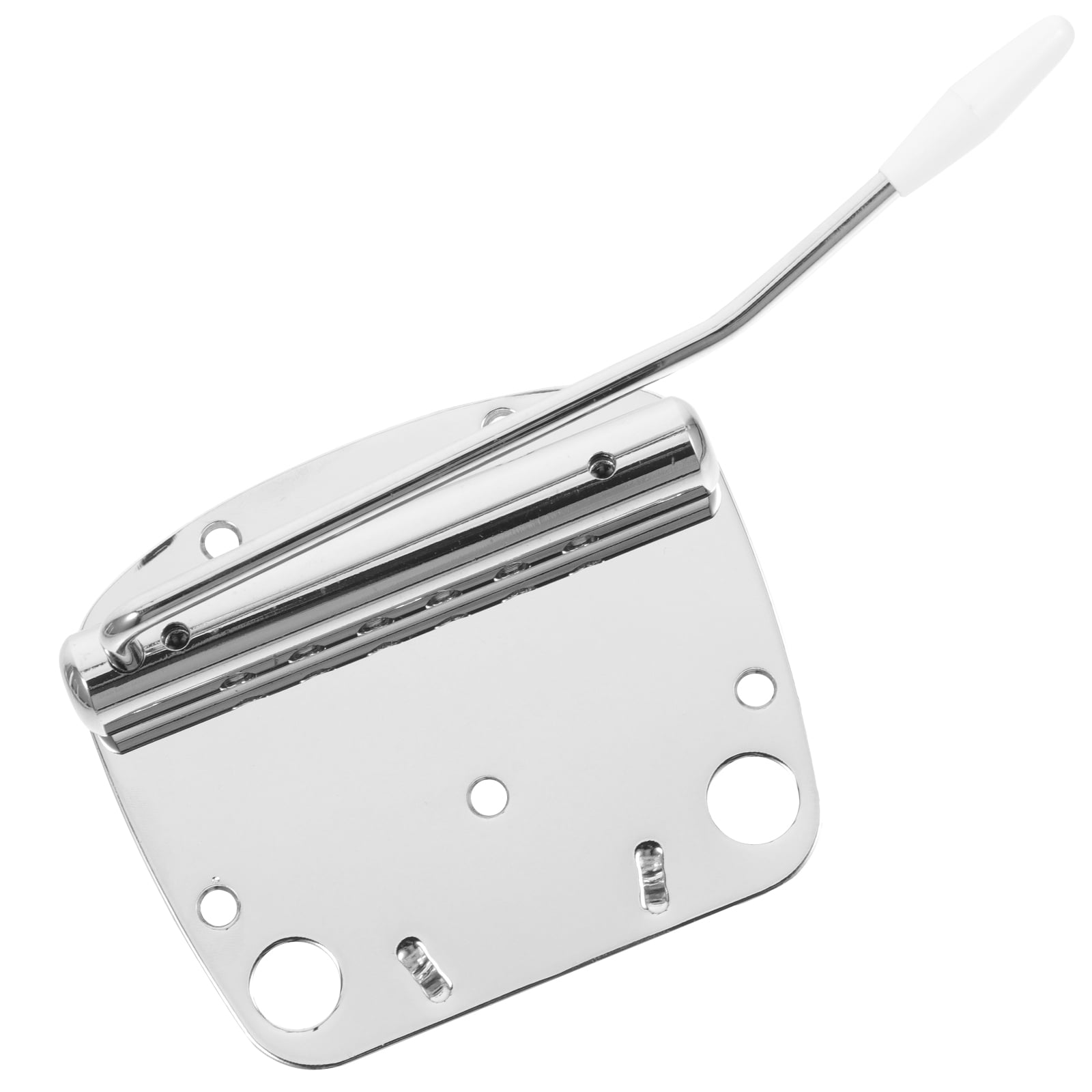 CTIRCHIU Plated Silver Electric Guitar Bridge Plate with 6 Adjustable ...